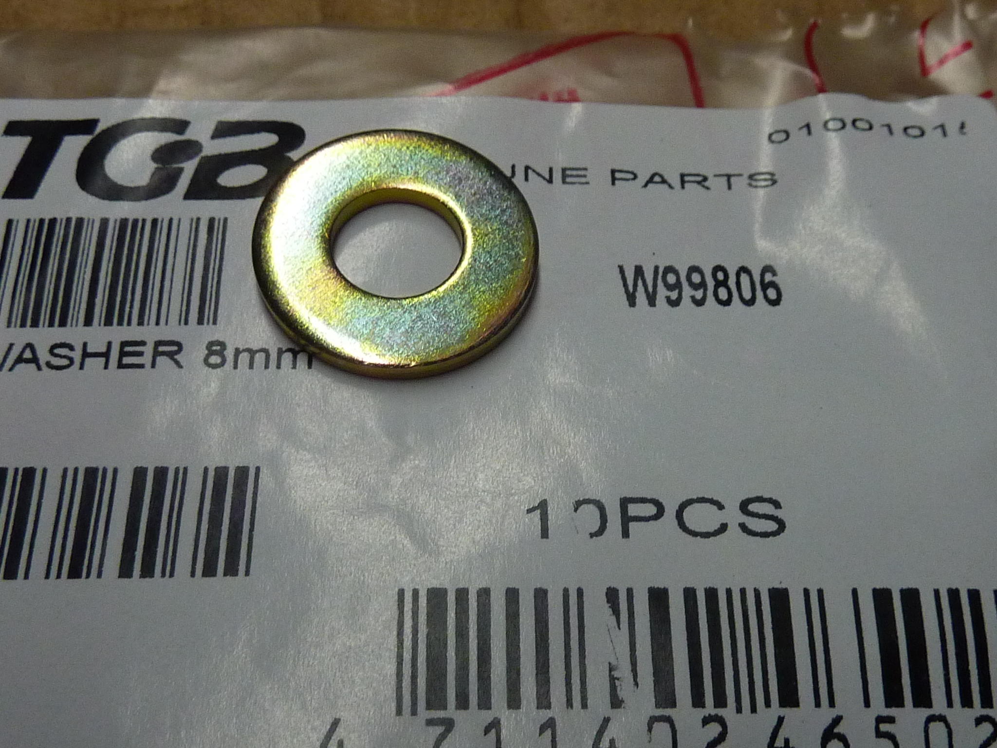 TGB W99806 WASHER TGB 202 Bellavita Delivery 303R Hawk R50X R125X X-Motion