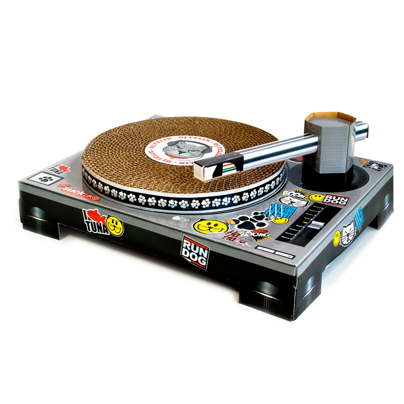 Cat Scratch DJ Turntable