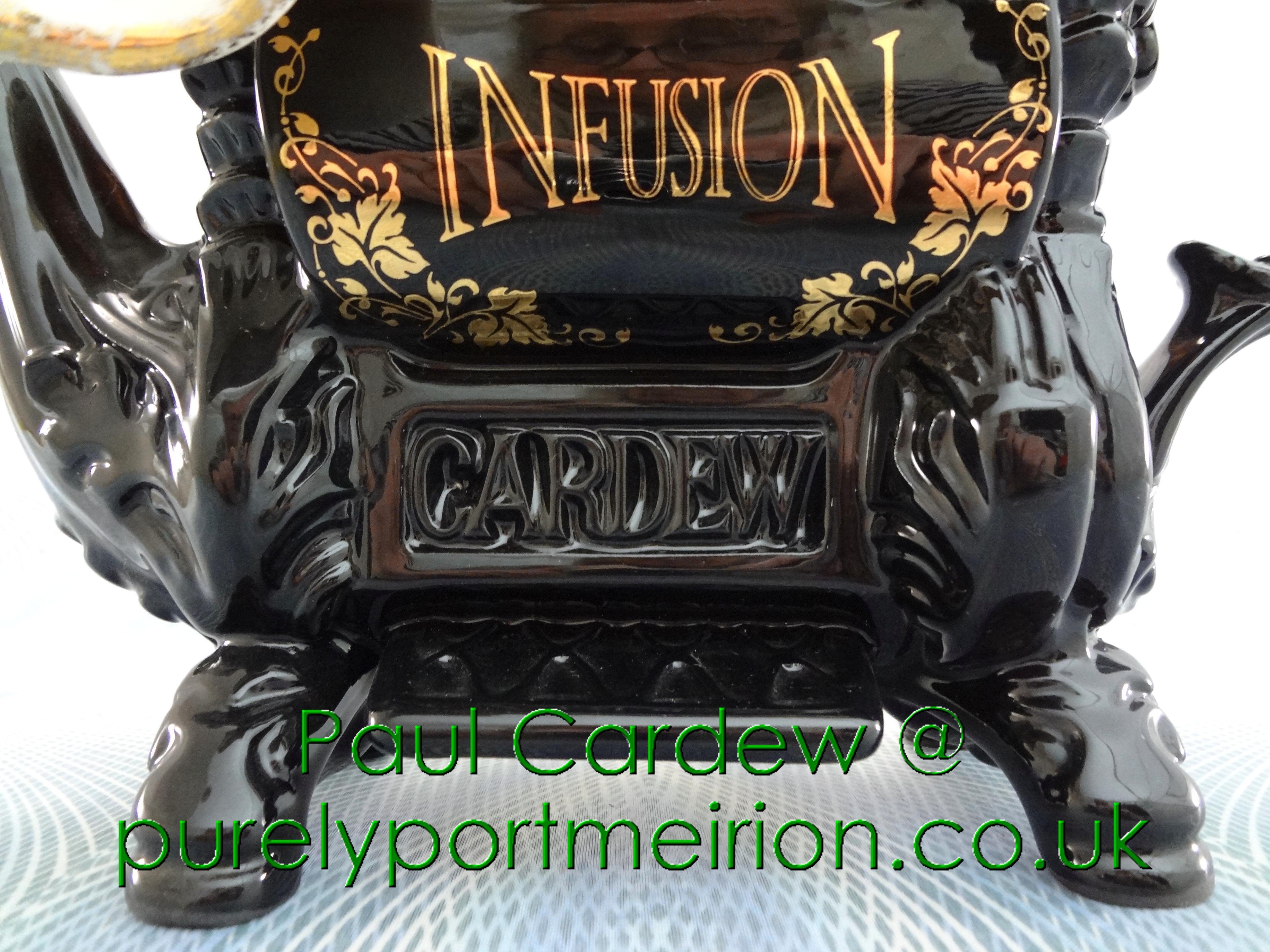 Paul Cardew Design Large Gold Edition Quilted Sewing Machine Teapot, TP241