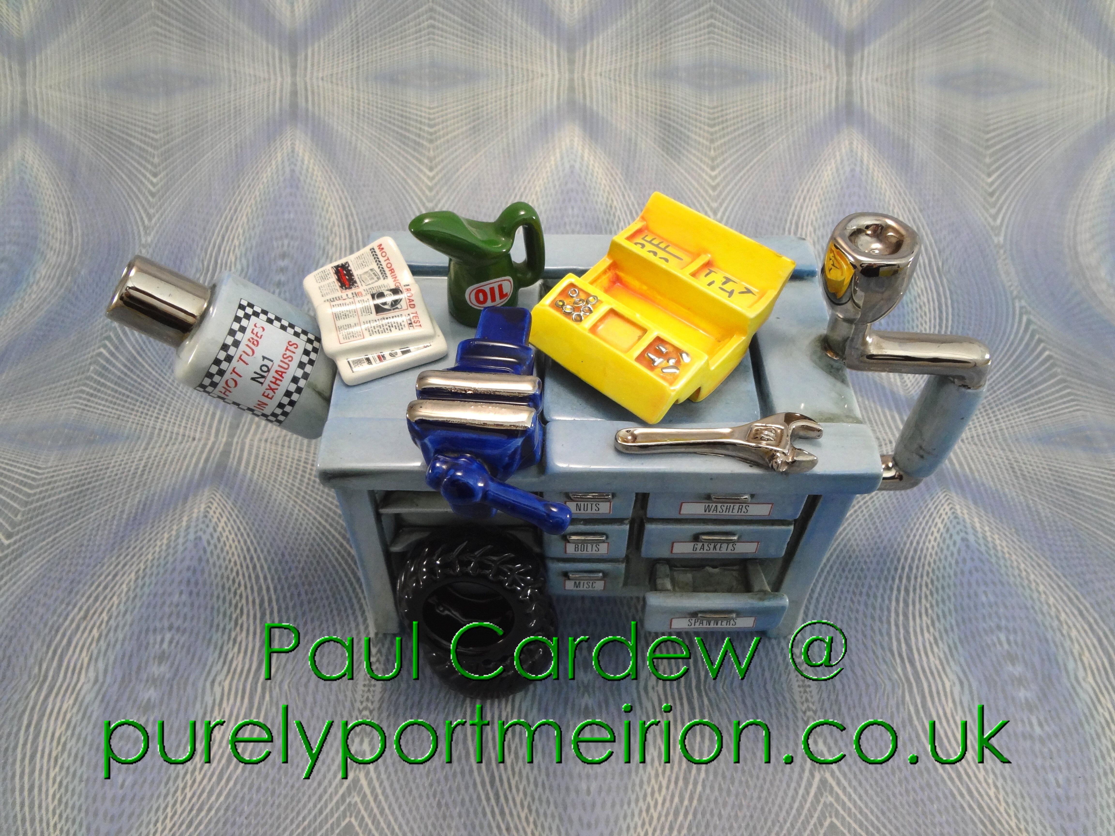 Paul Cardew Design Large Mechanics Bench Teapot, TP319
