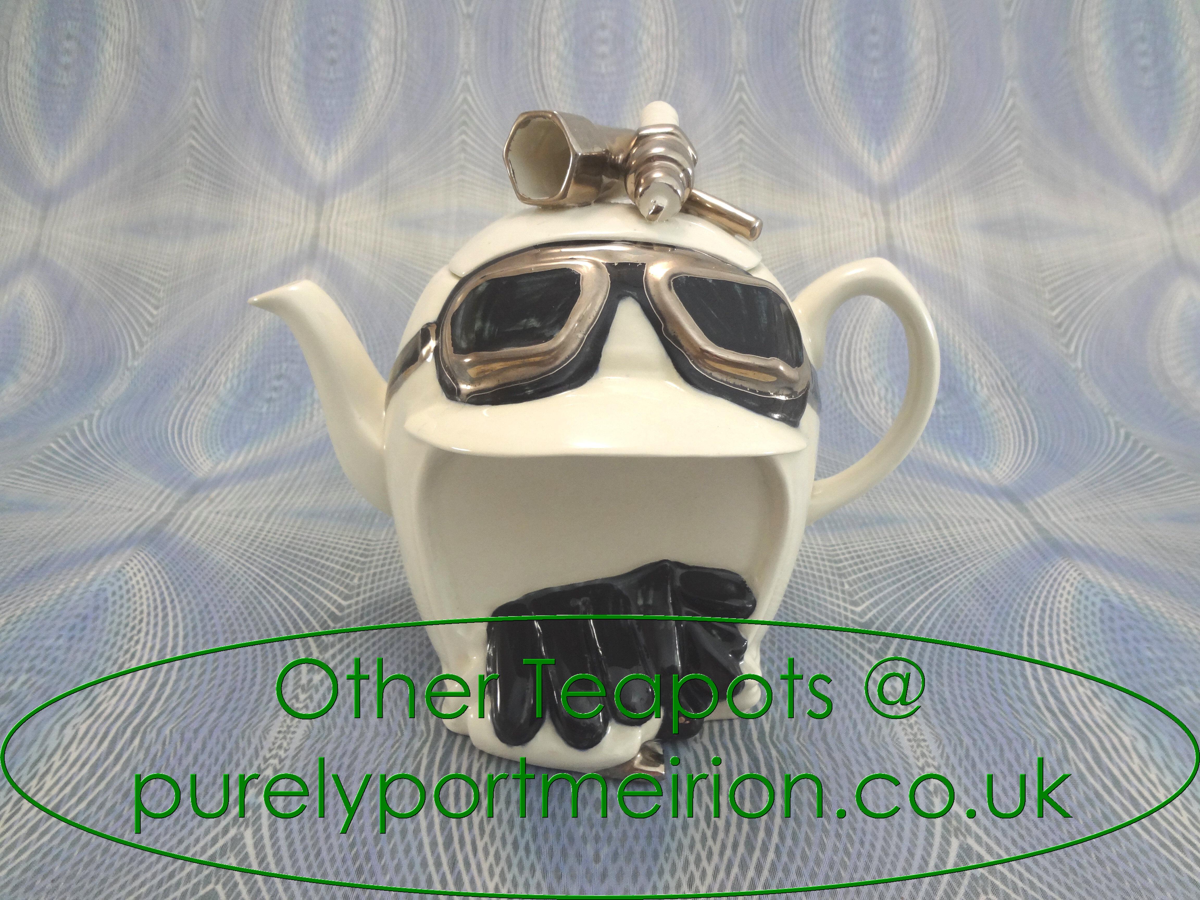 Racing Helmet Collectable Teapot, OT24