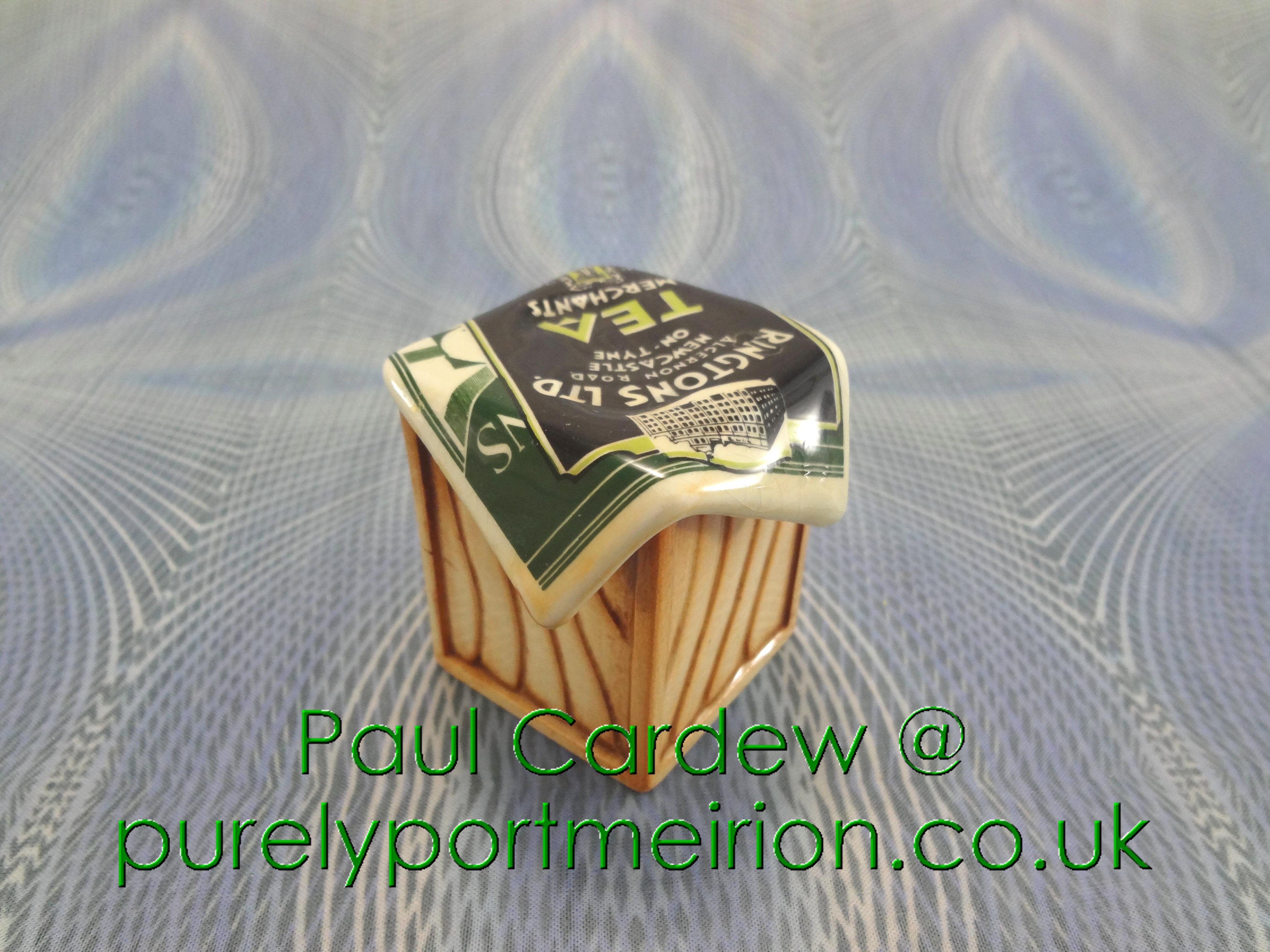 Paul Cardew Design Sugar Box For The Large Ringtons Teapot, TP344