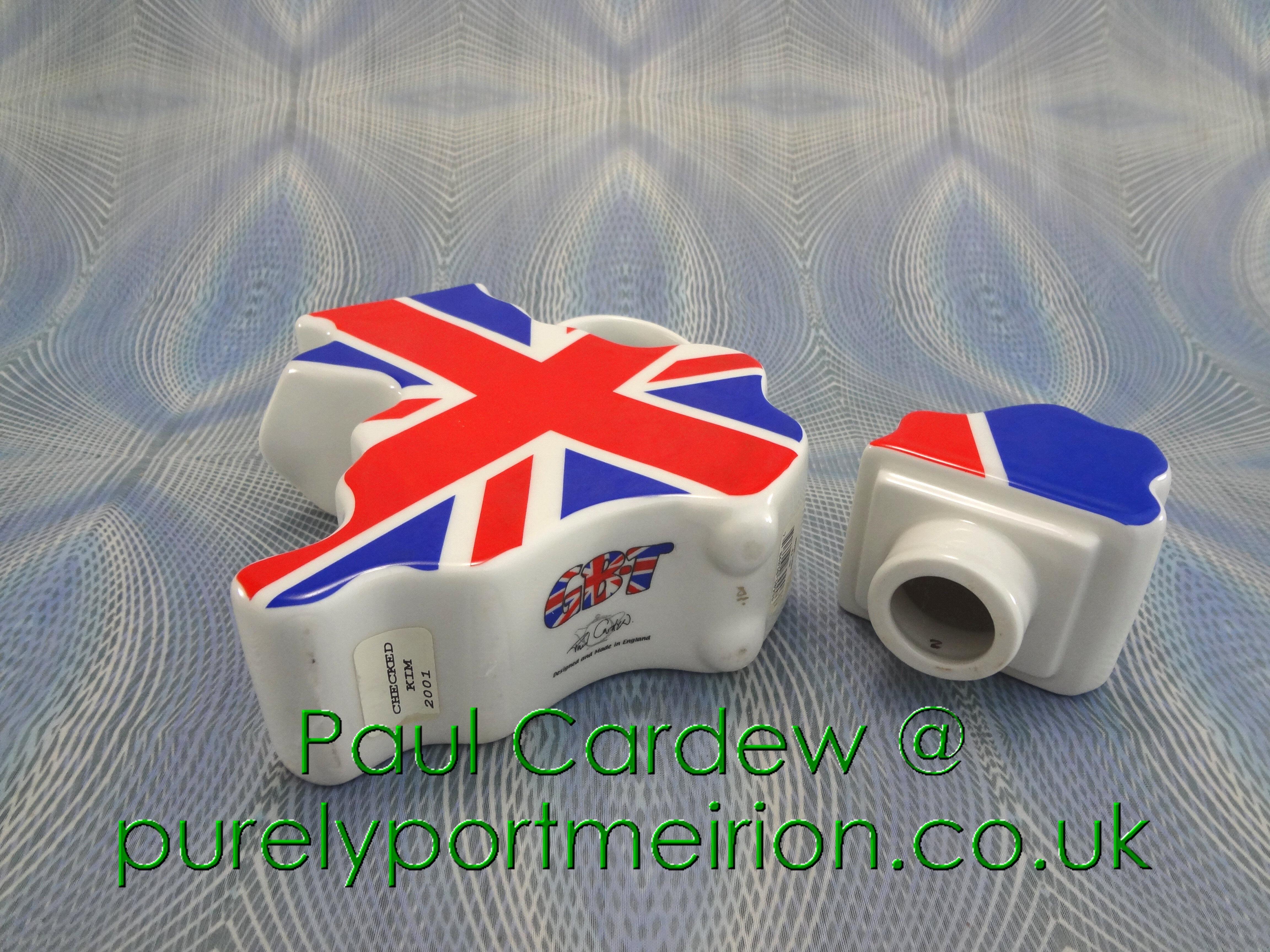 Paul Cardew Design GB-Tea UK Map Teapot, TP313