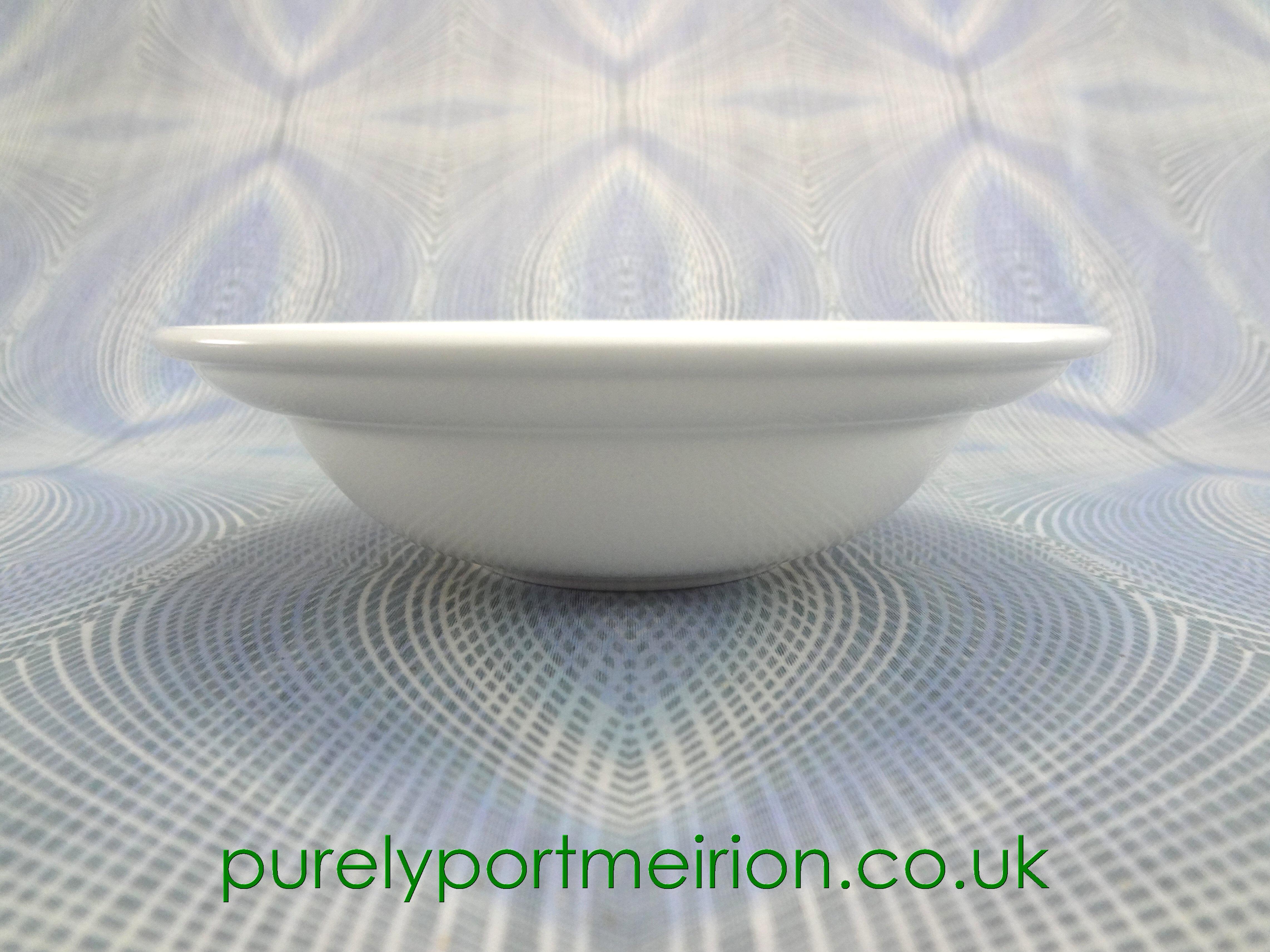 Portmeirion Pottery Pomona Oatmeal Bowl, Hoary Morning Apple, SM4-POM357