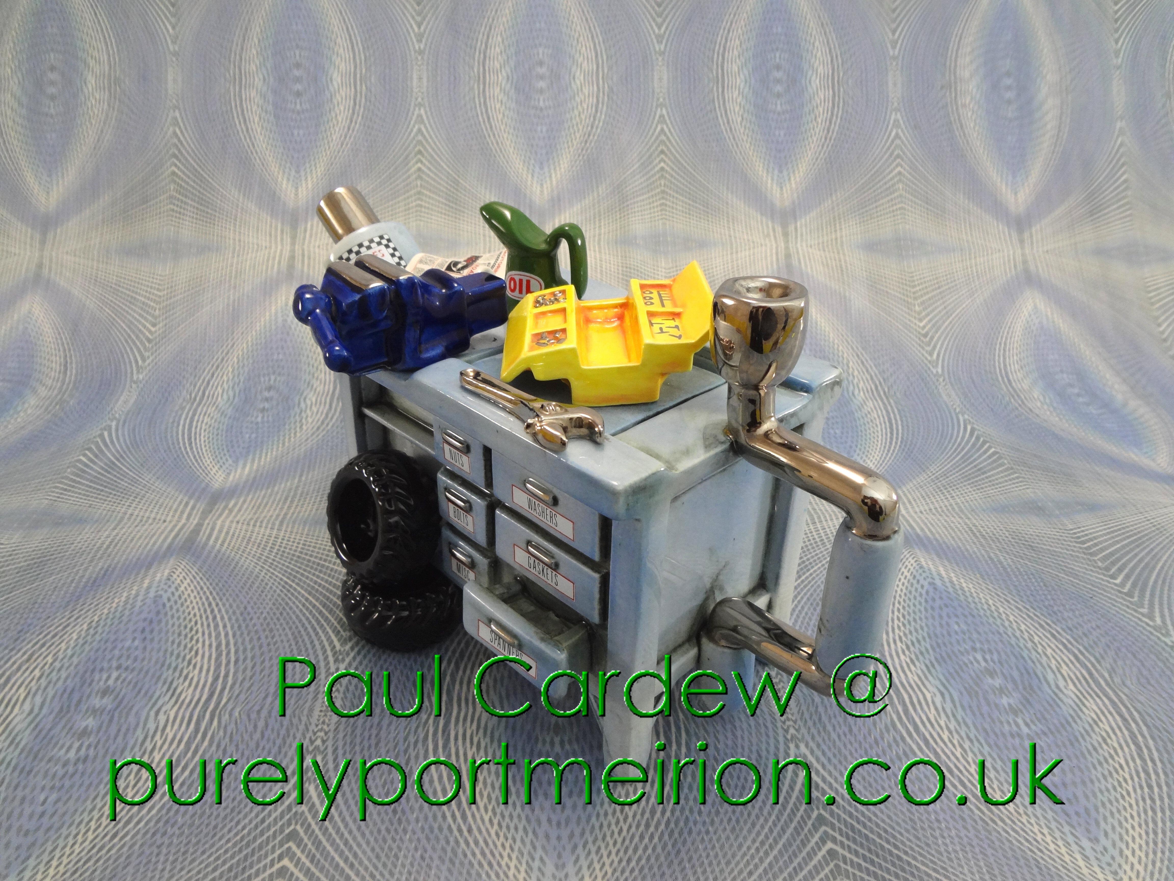 Paul Cardew Design Large Mechanics Bench Teapot, TP319