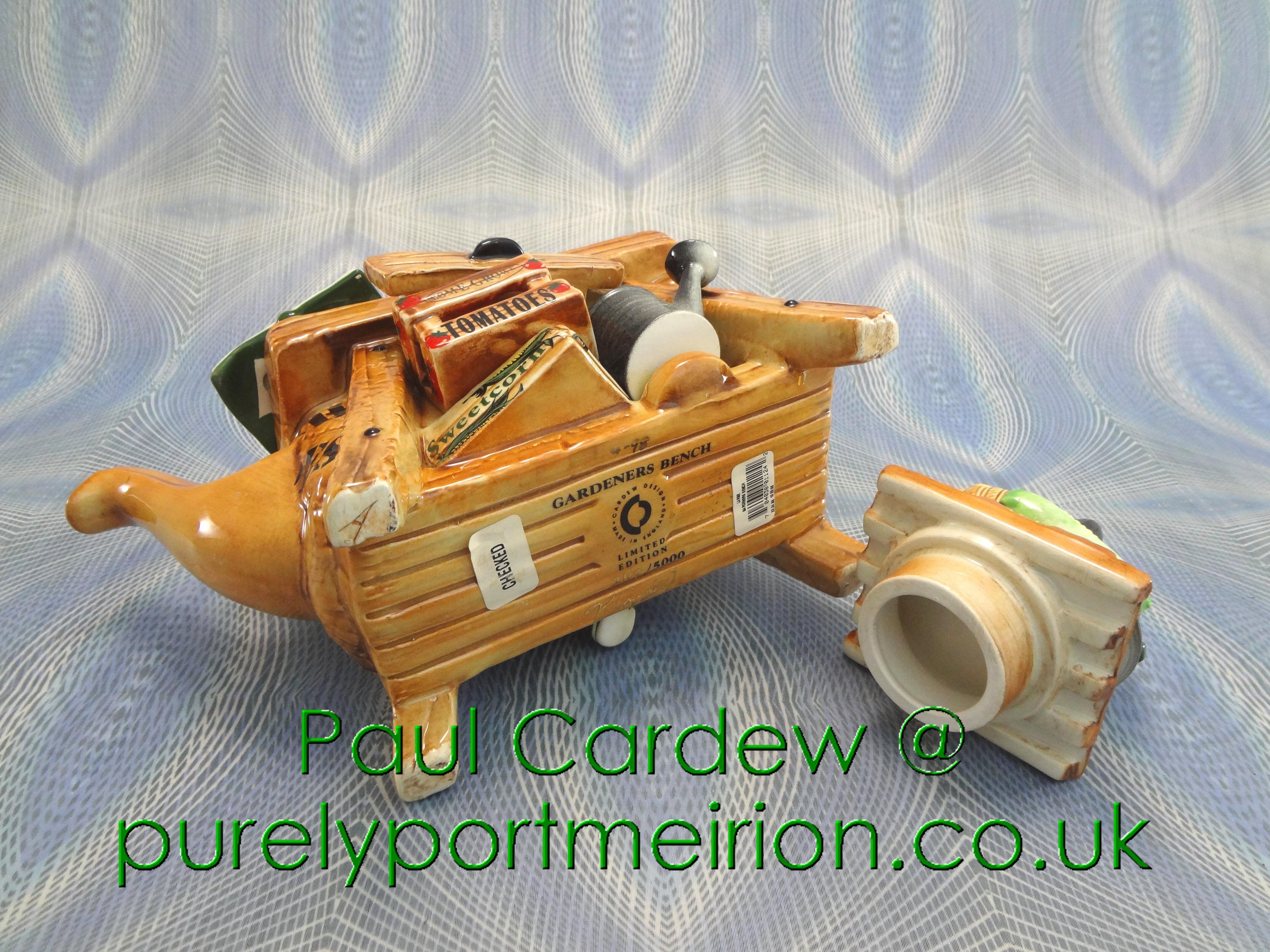 Paul Cardew Design Large Gardeners Bench Teapot, TP325