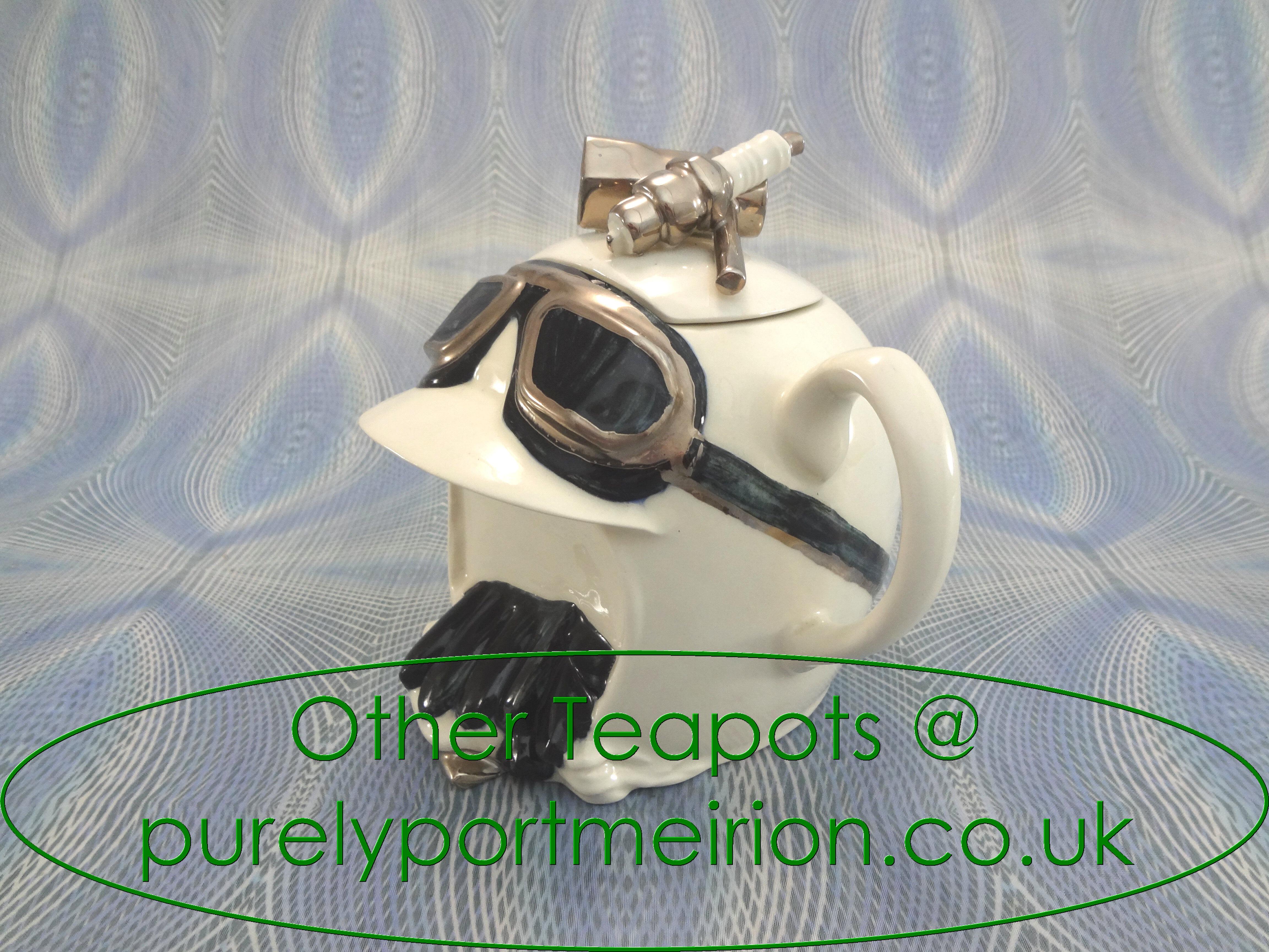 Racing Helmet Collectable Teapot, OT24
