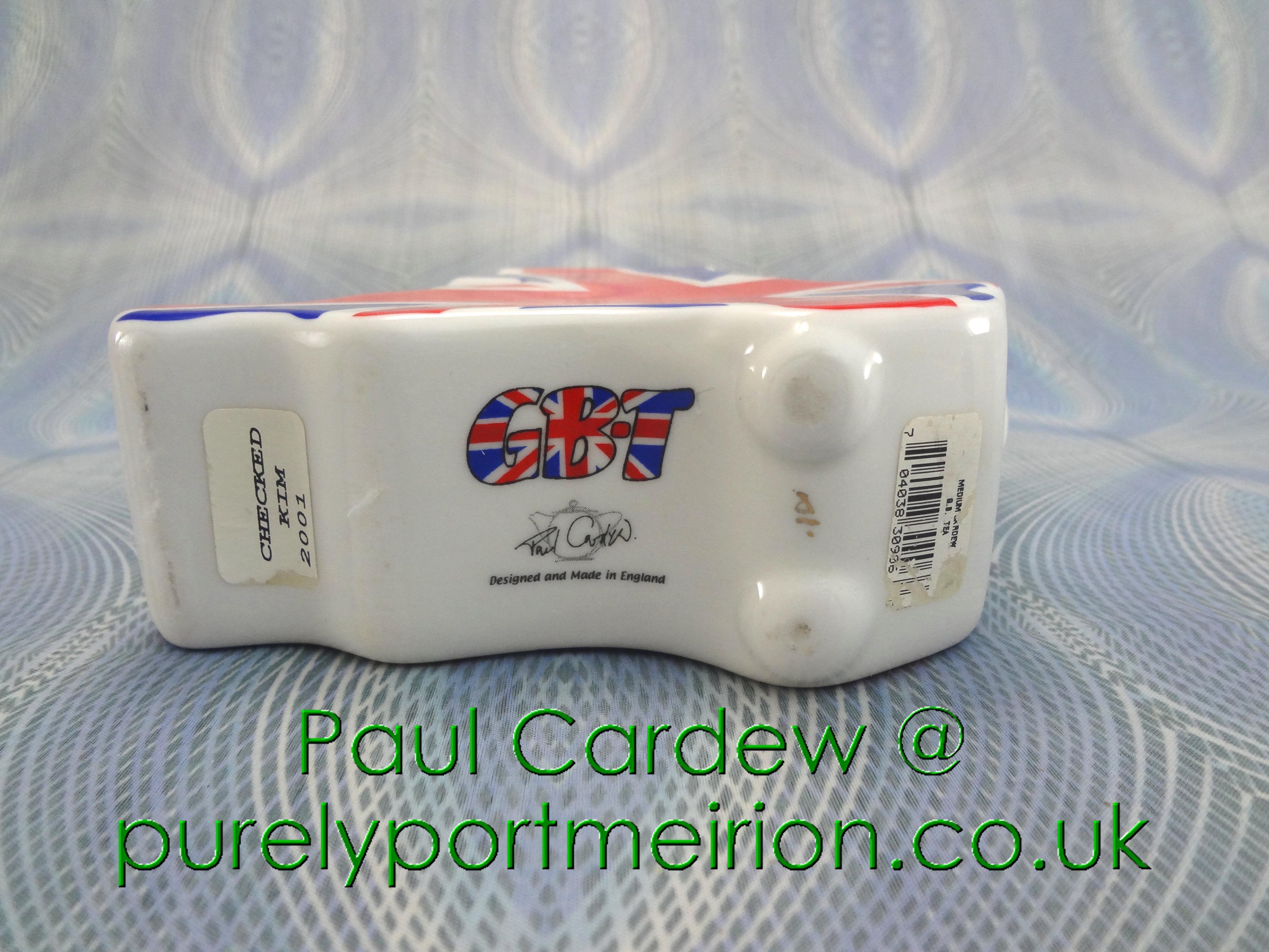 Paul Cardew Design GB-Tea UK Map Teapot, TP313