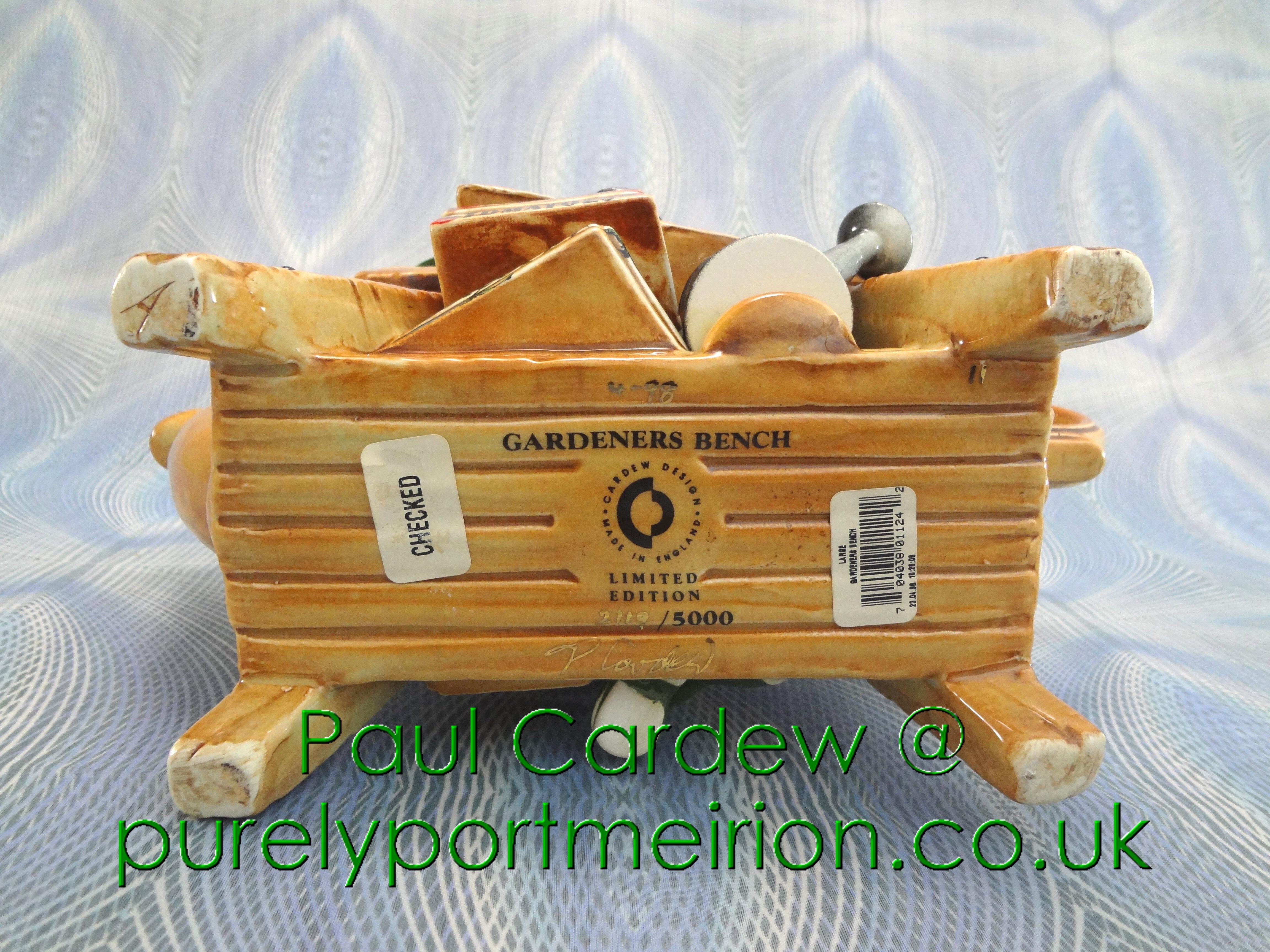 Paul Cardew Design Large Gardeners Bench Teapot, TP325