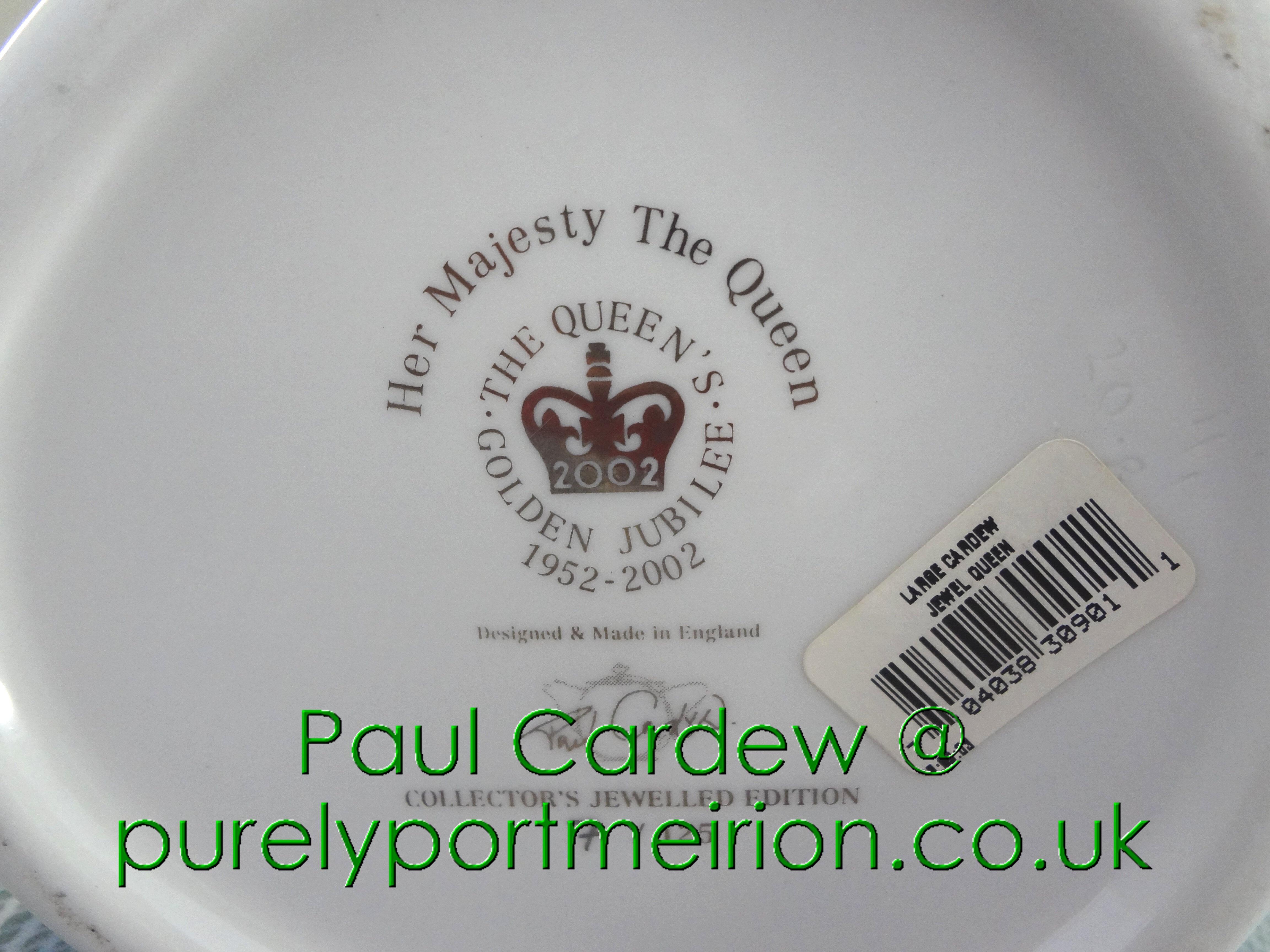 Paul Cardew Design Jewelled Queen Collectors Edition Teapot, TP331
