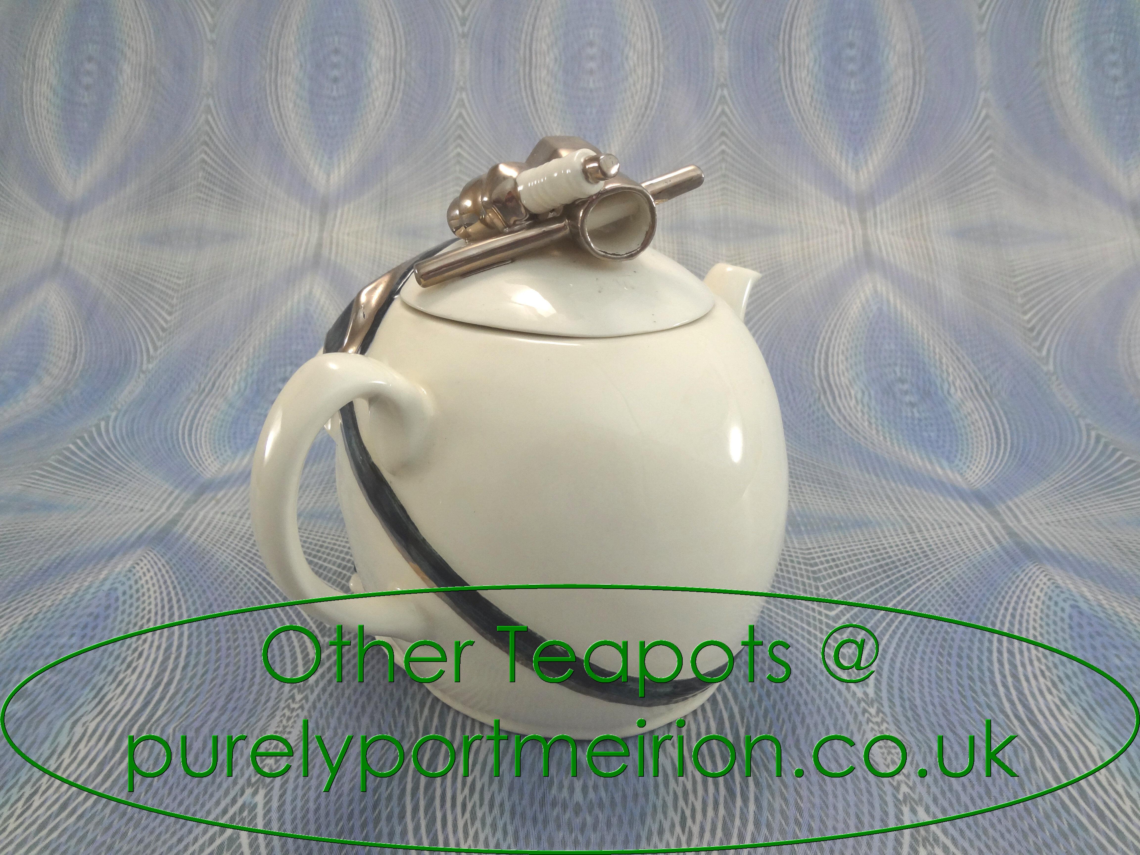 Racing Helmet Collectable Teapot, OT24