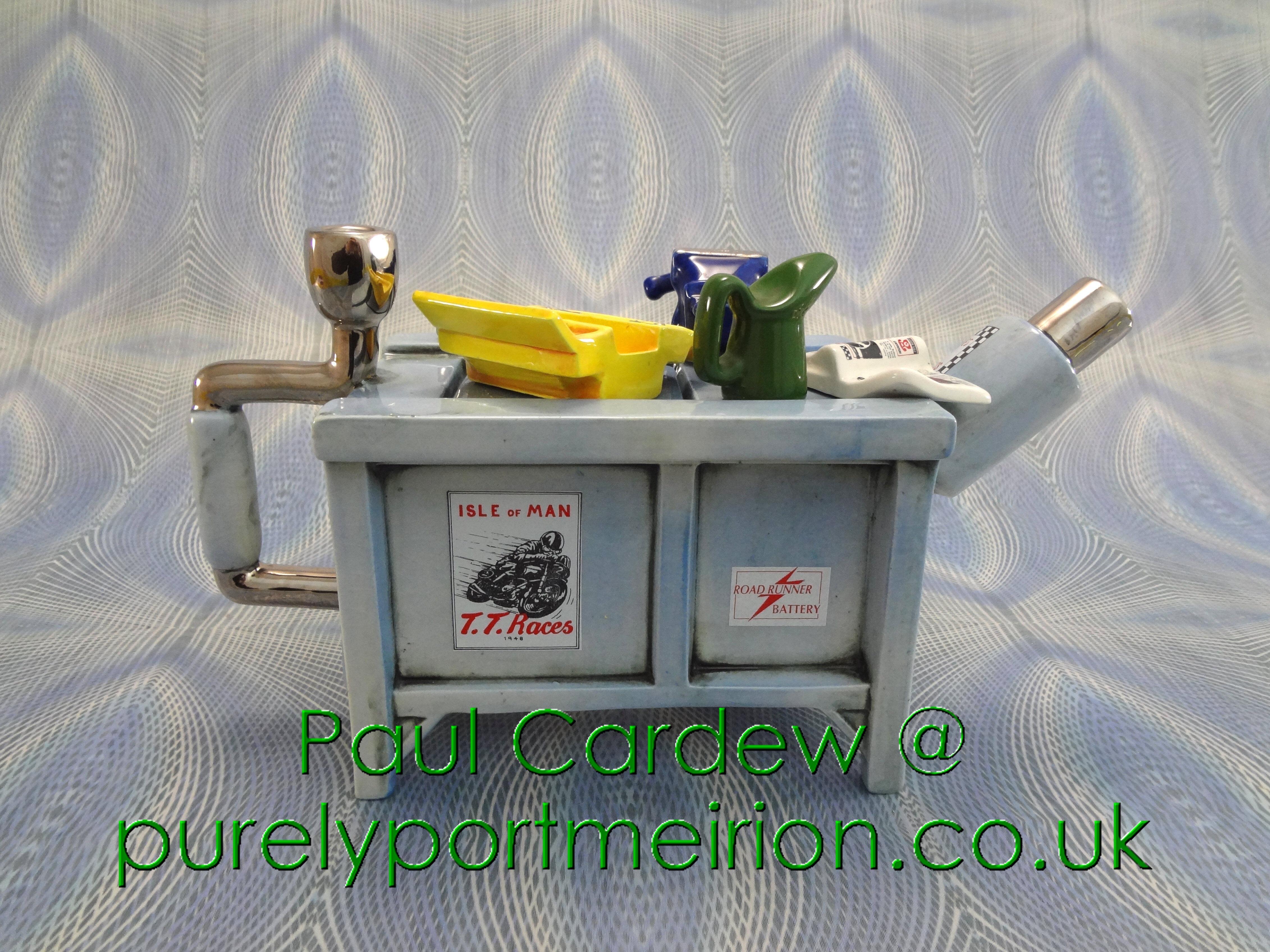 Paul Cardew Design Large Mechanics Bench Teapot, TP319