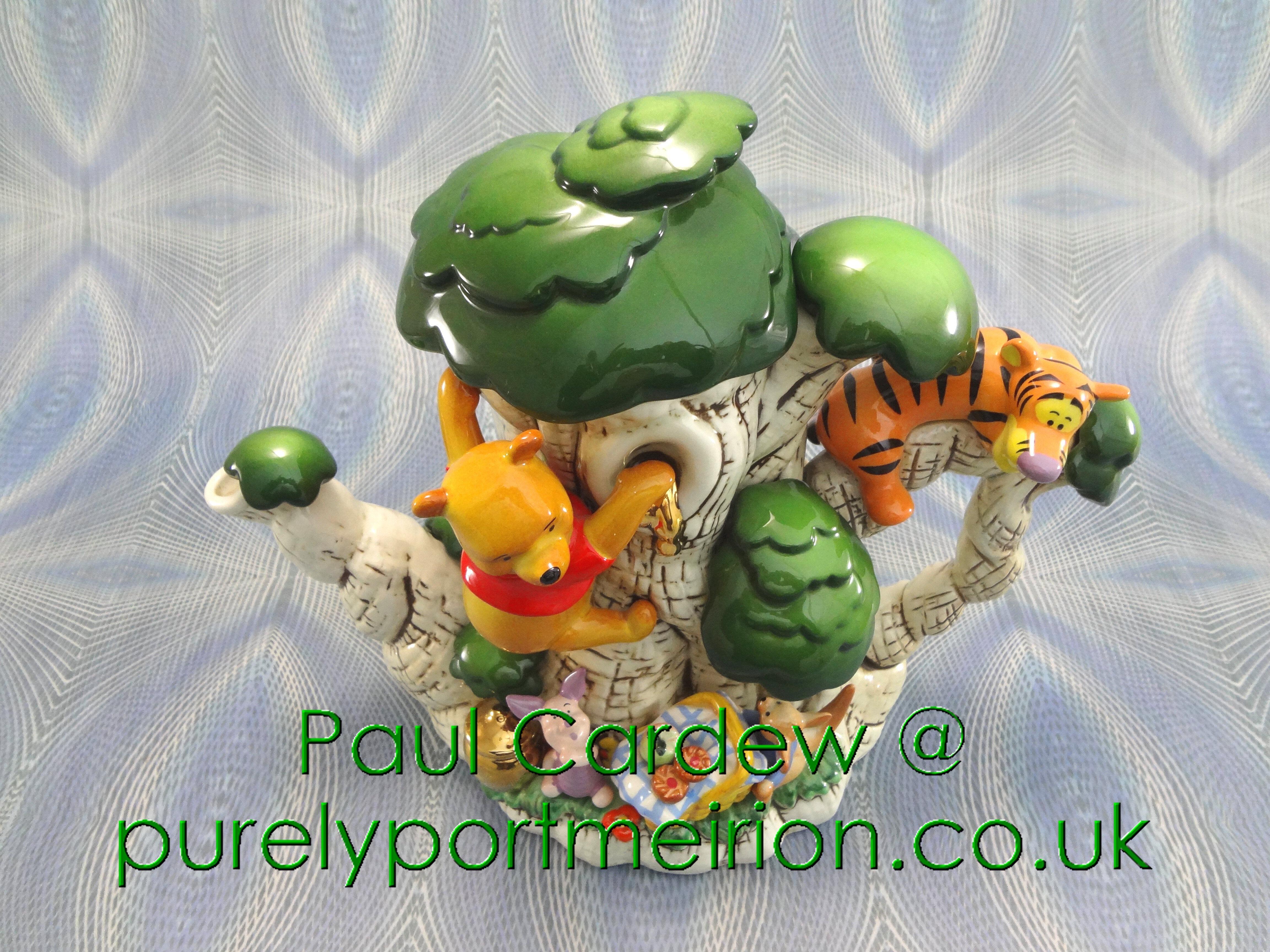 Paul Cardew Design Disney Showcase Summer Pooh Teapot, TP328