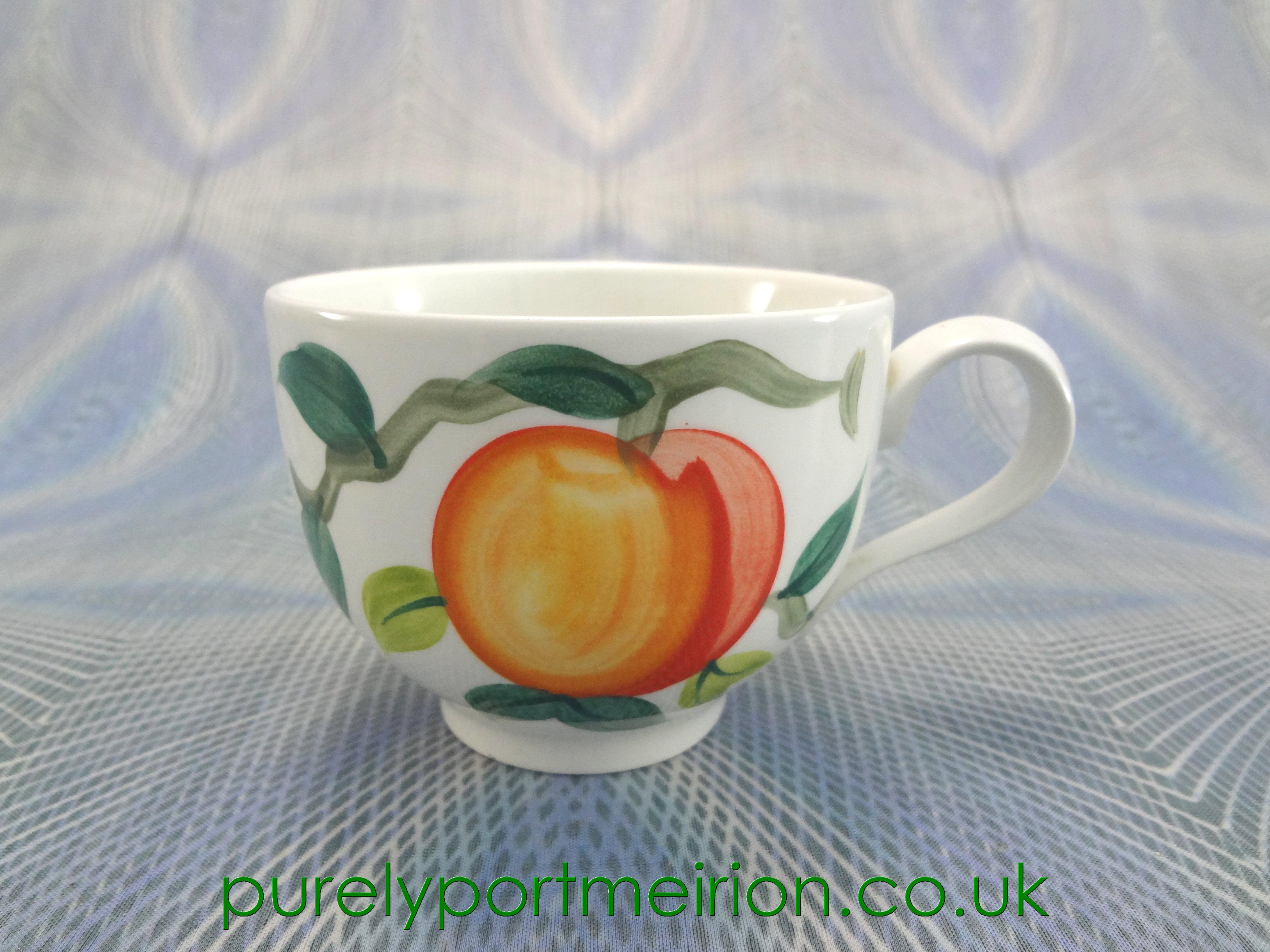 Portmeirion Pottery Peach Tree Teacup, PT1