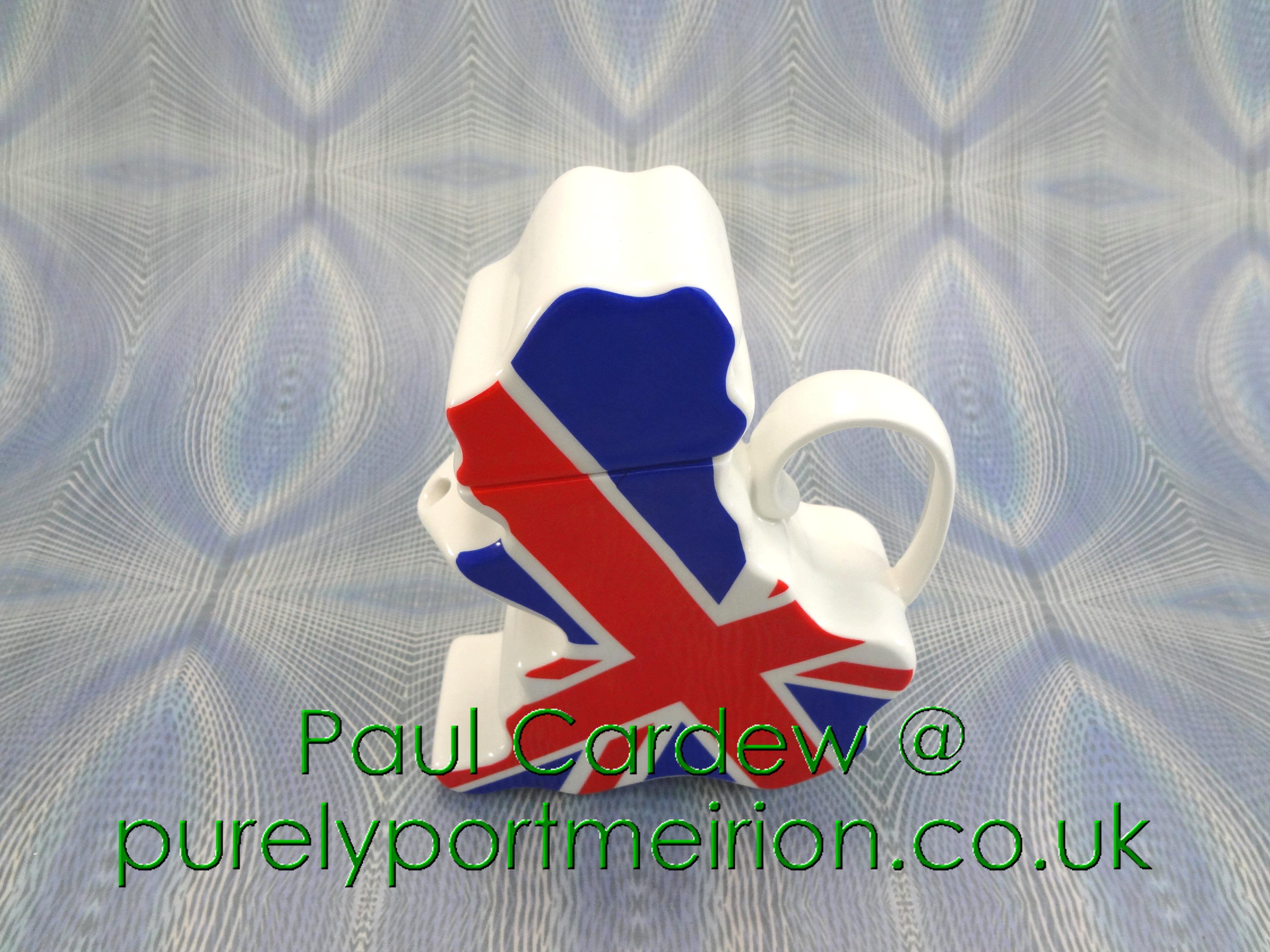 Paul Cardew Design GB-Tea UK Map Teapot, TP313