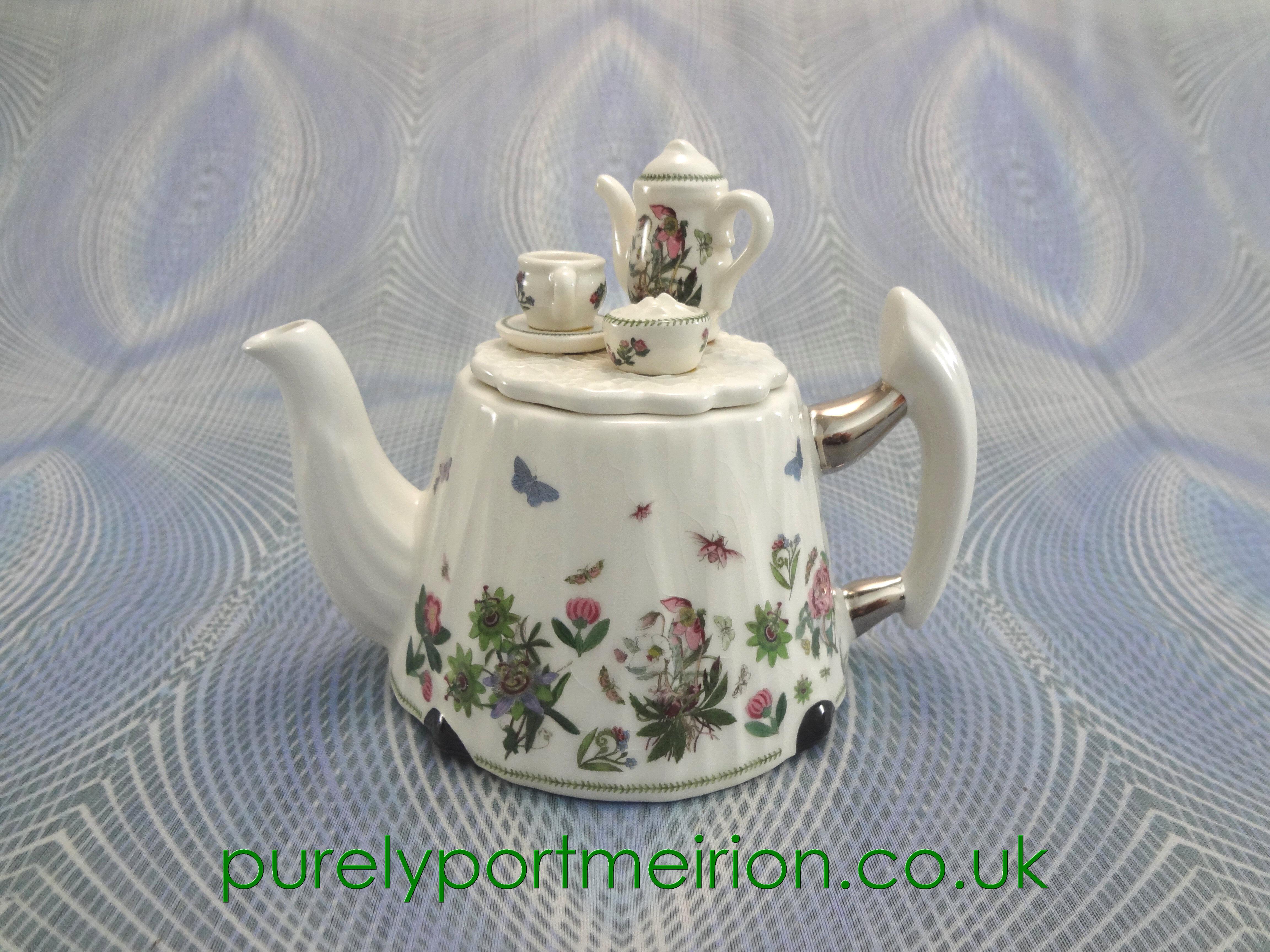 Paul Cardew Portmeirion One Cup Teapot, Victorian Table, SM4-TP304
