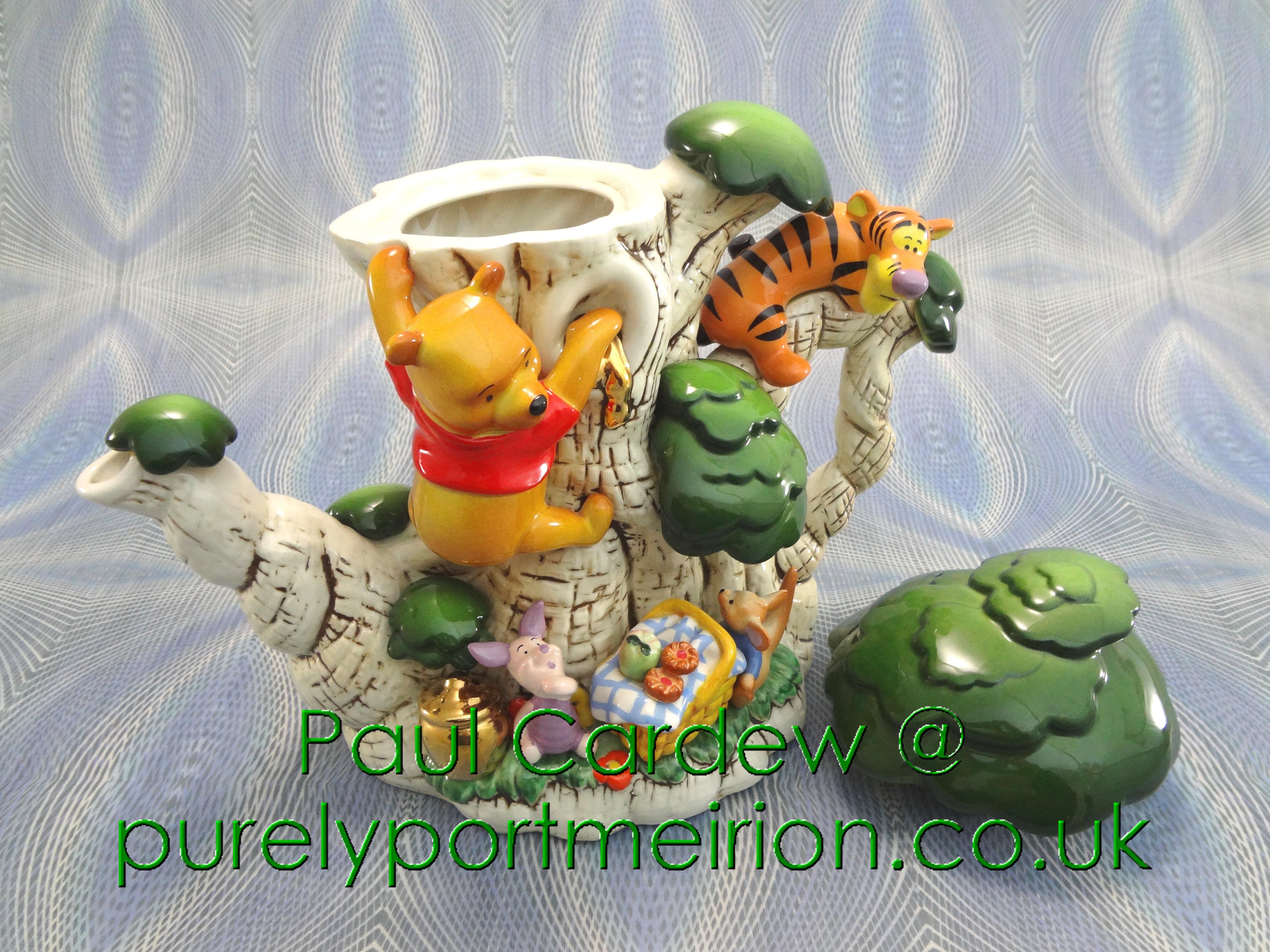 Paul Cardew Design Disney Showcase Summer Pooh Teapot, TP328