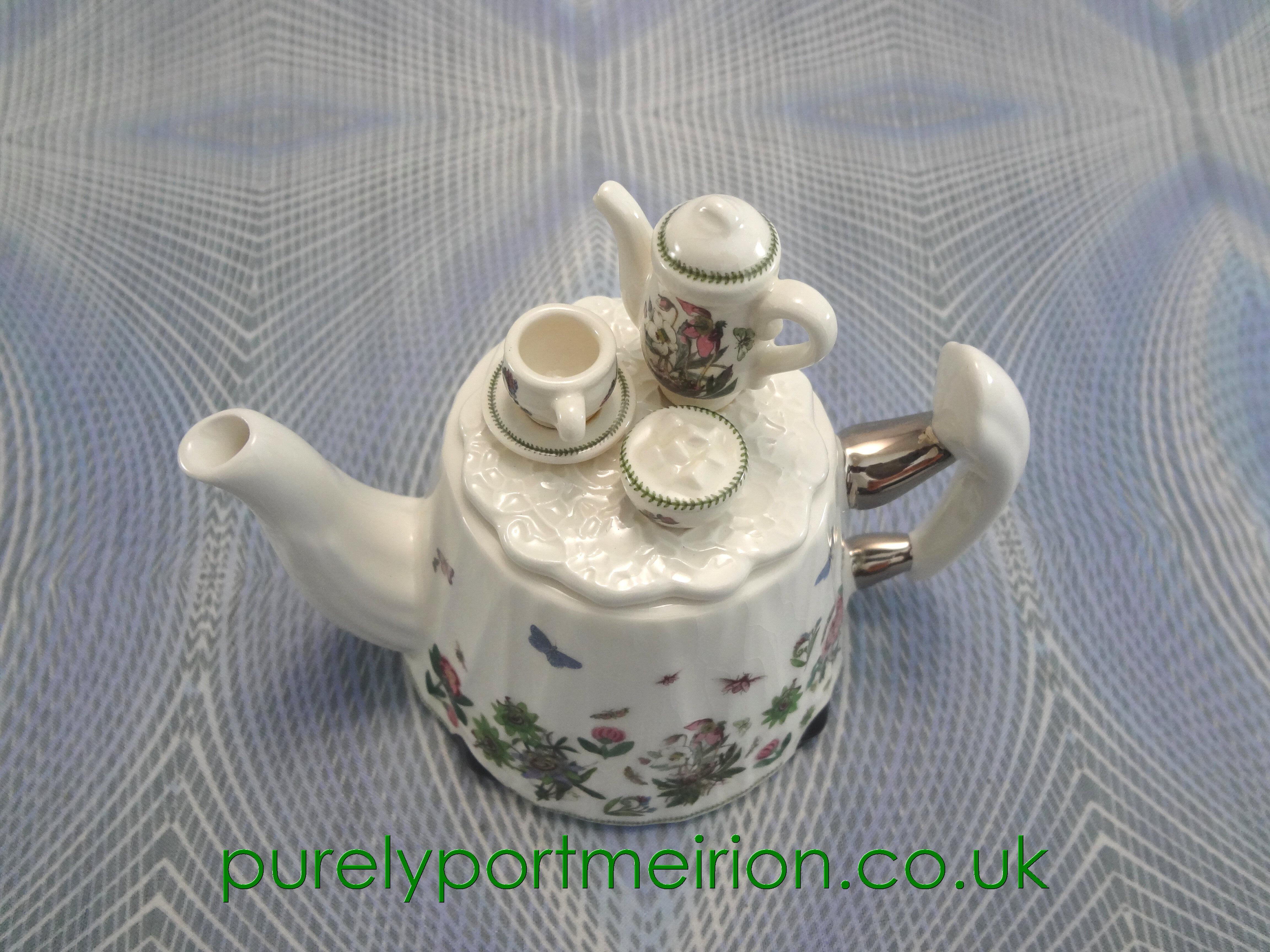 Paul Cardew Portmeirion One Cup Teapot, Victorian Table, SM4-TP304