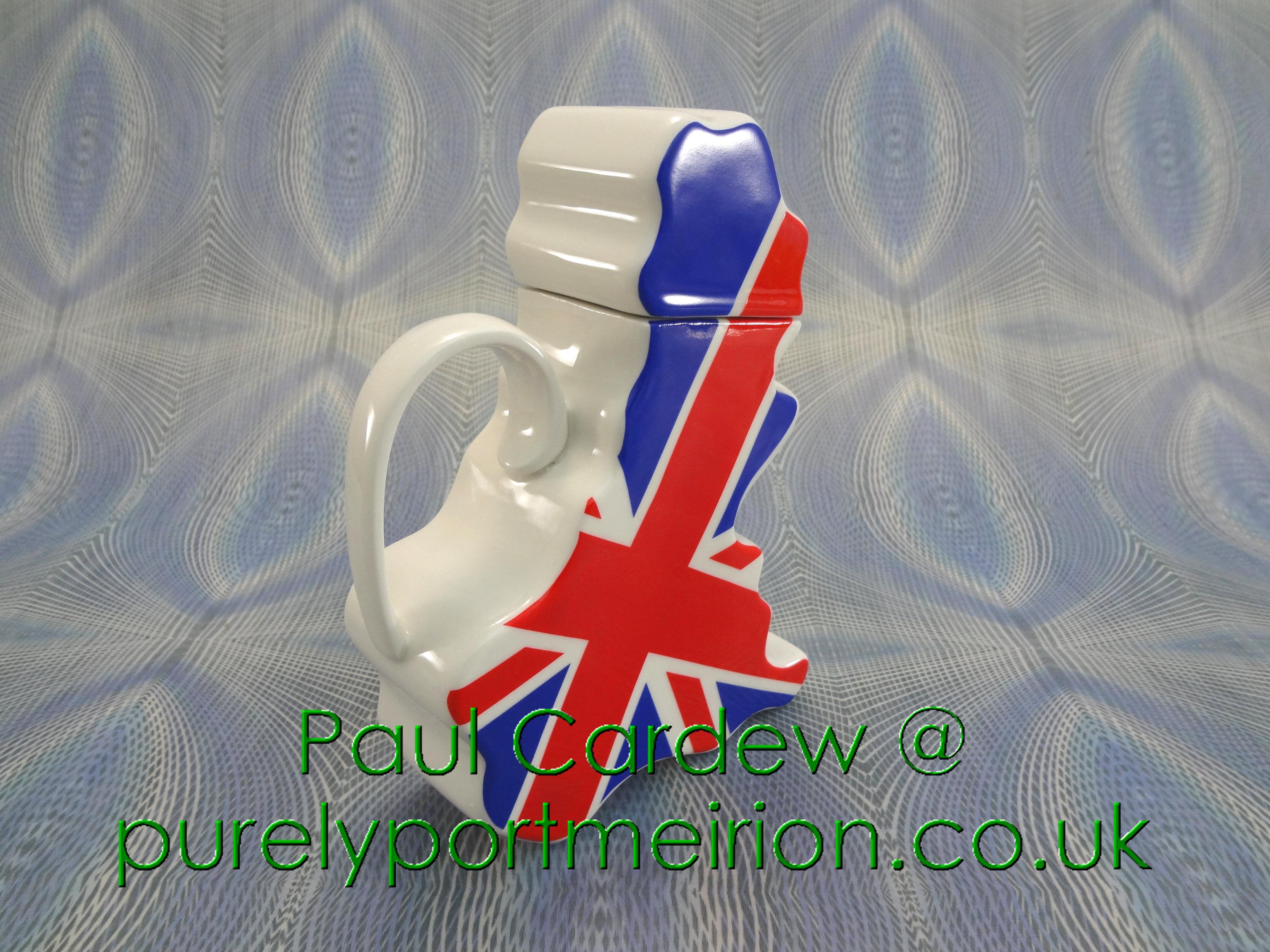 Paul Cardew Design GB-Tea UK Map Teapot, TP313