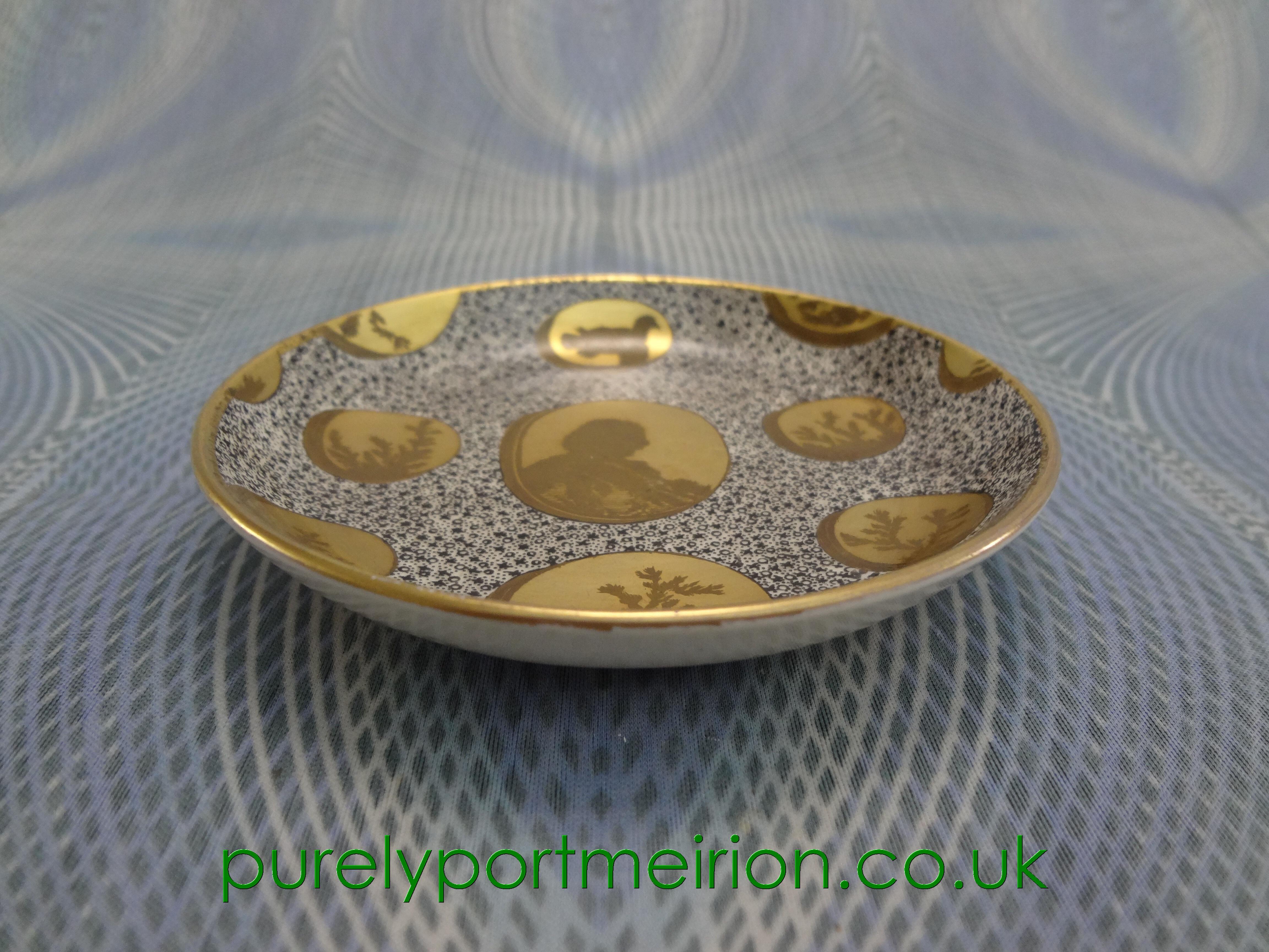 Portmeirion Pottery Moss Agate Design Pin Dish, MA15