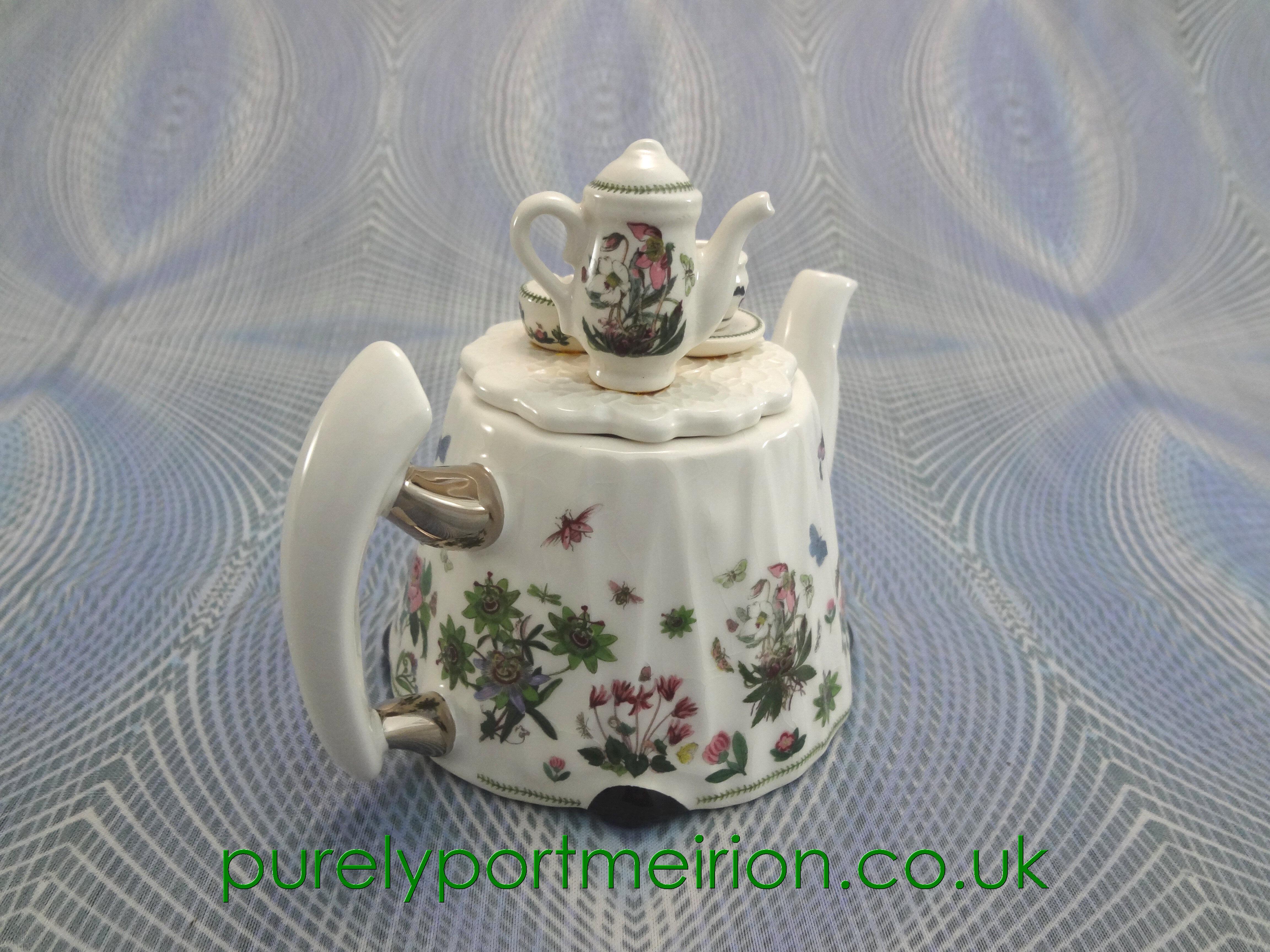 Paul Cardew Portmeirion One Cup Teapot, Victorian Table, SM4-TP304