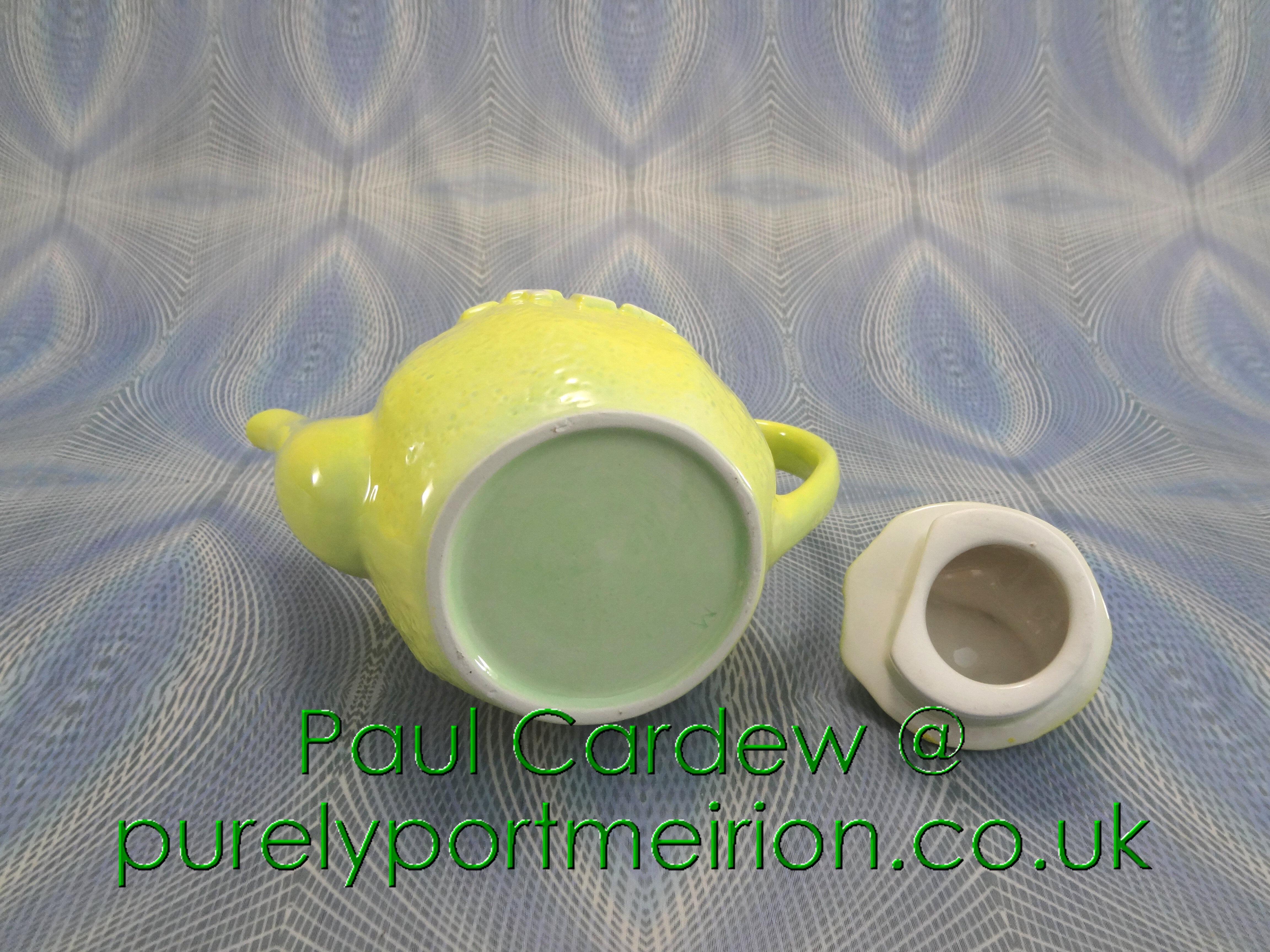 Paul Cardew Sunshine Ceramics Lemon Tea Teapot, TP327