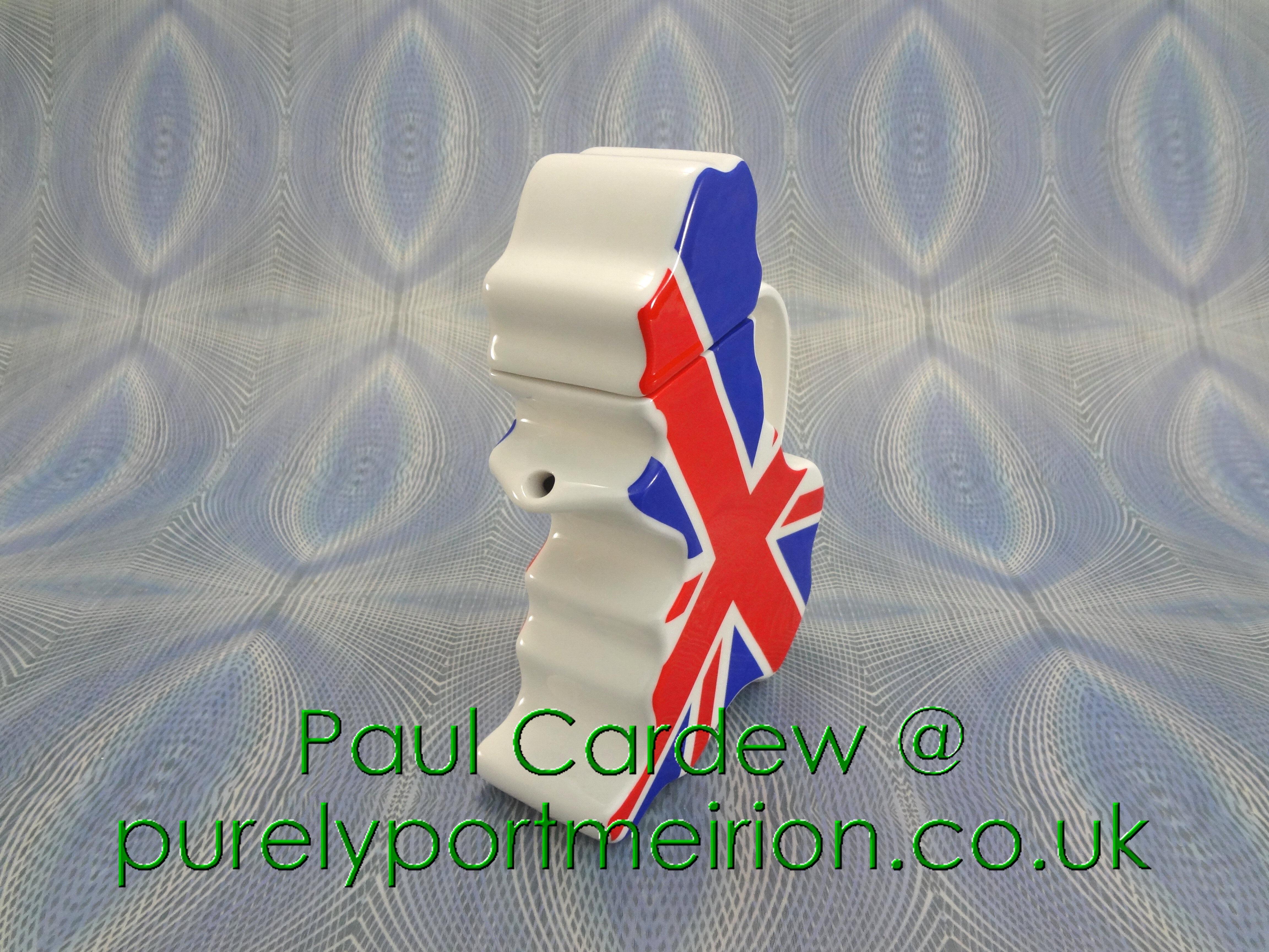 Paul Cardew Design GB-Tea UK Map Teapot, TP313