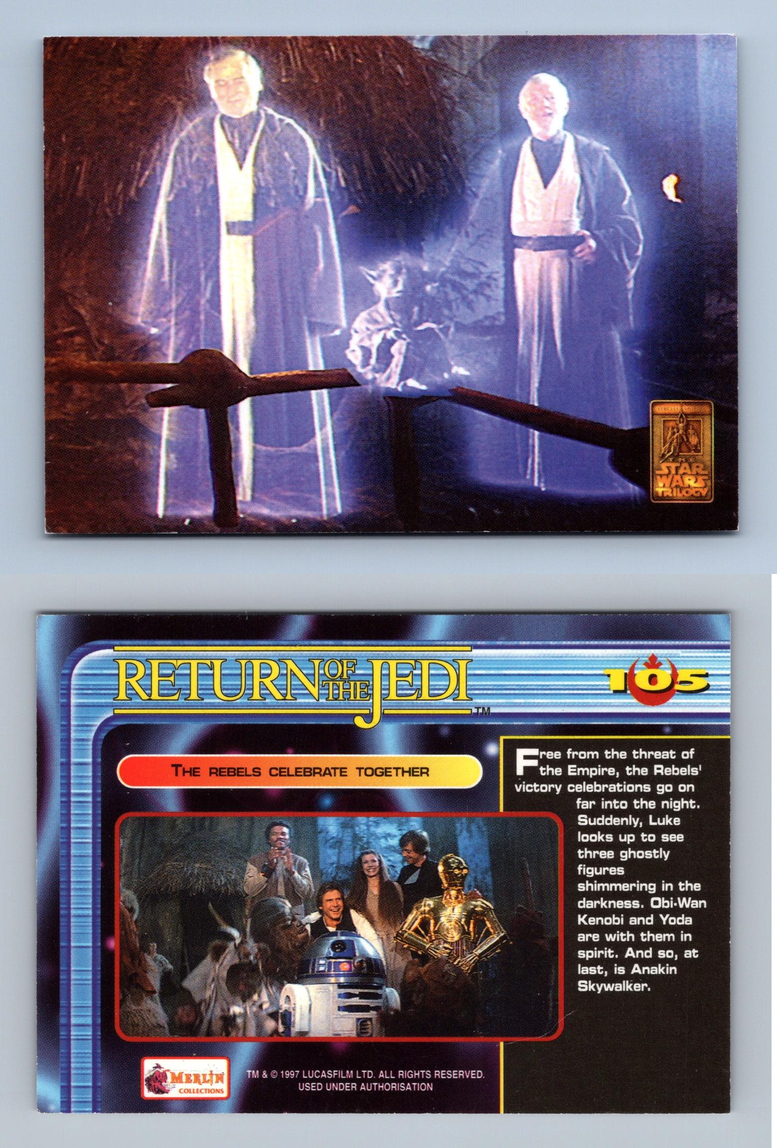 Rebels Celebrate #105 Star Wars Special Edition 1997 Merlin Trading Card