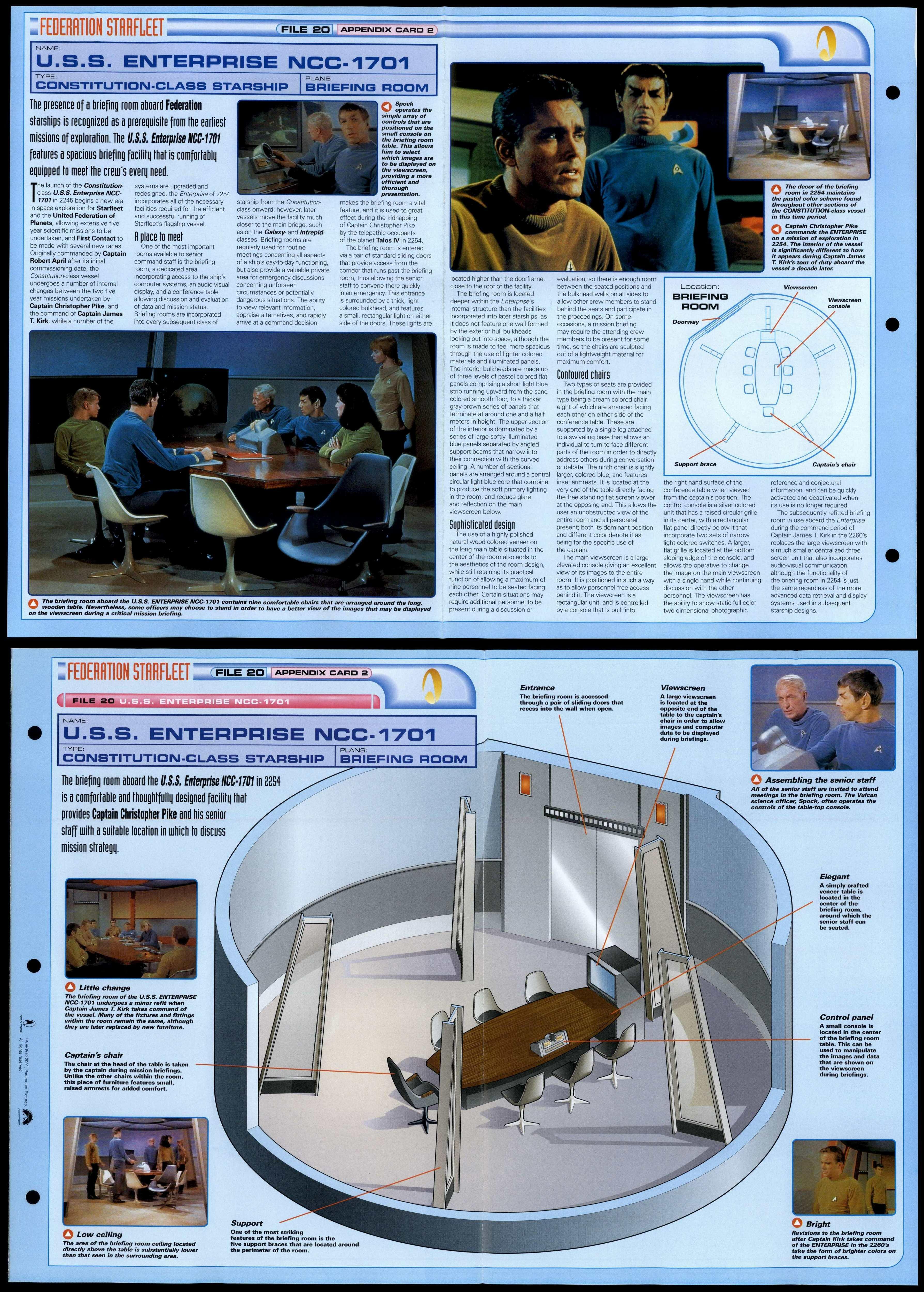 Constitution-Class Starship - USS Enterprise NCC-1701 - Star Trek Fact ...