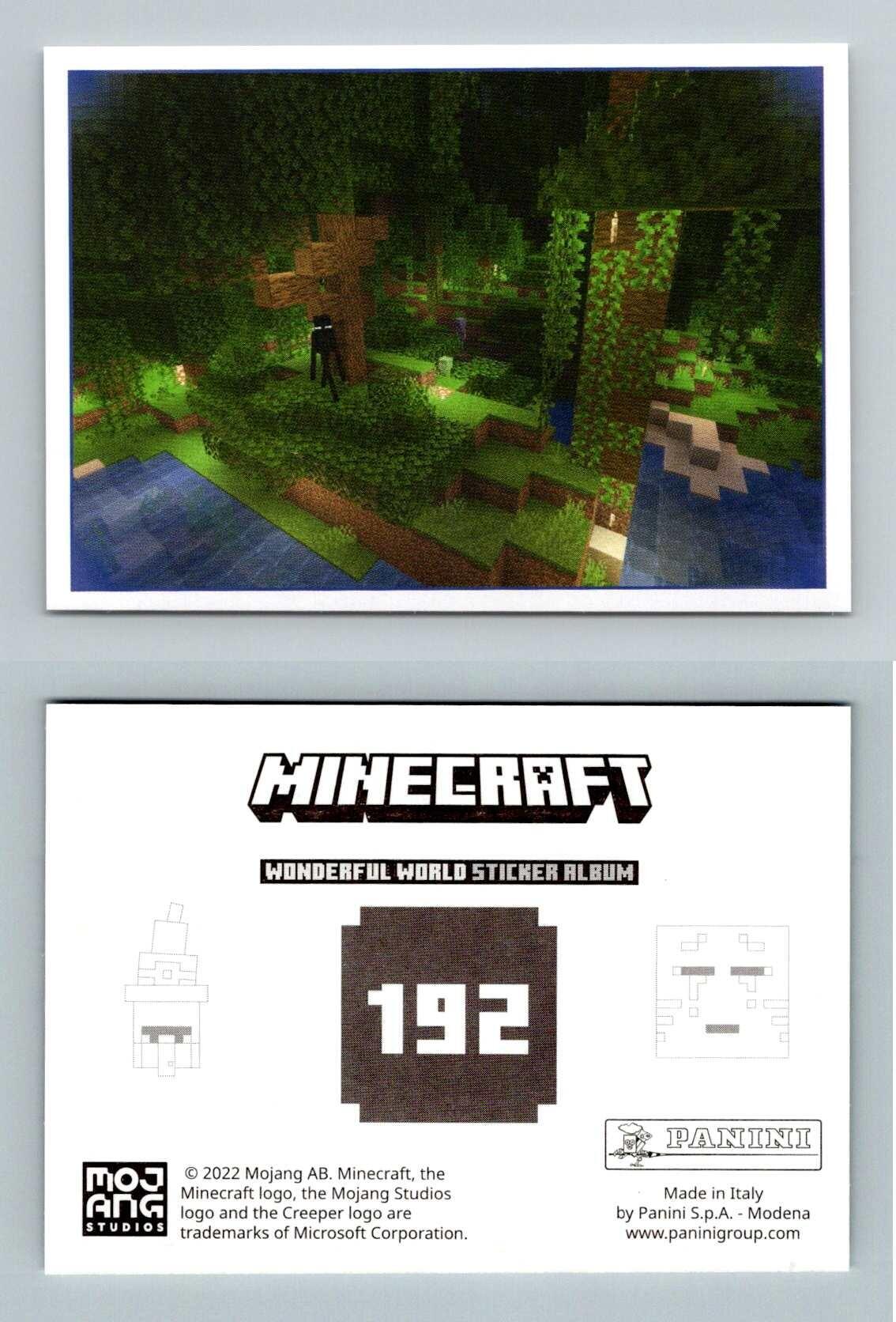 Minecraft Wonderful World #192 Panini 2022 Sticker