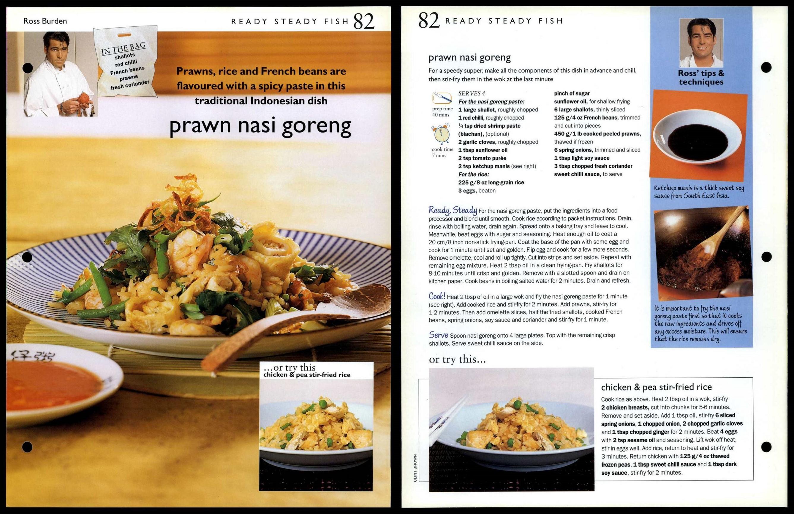 Prawn Nasi Goreng #82 Fish Ready Steady Cook Recipe Page