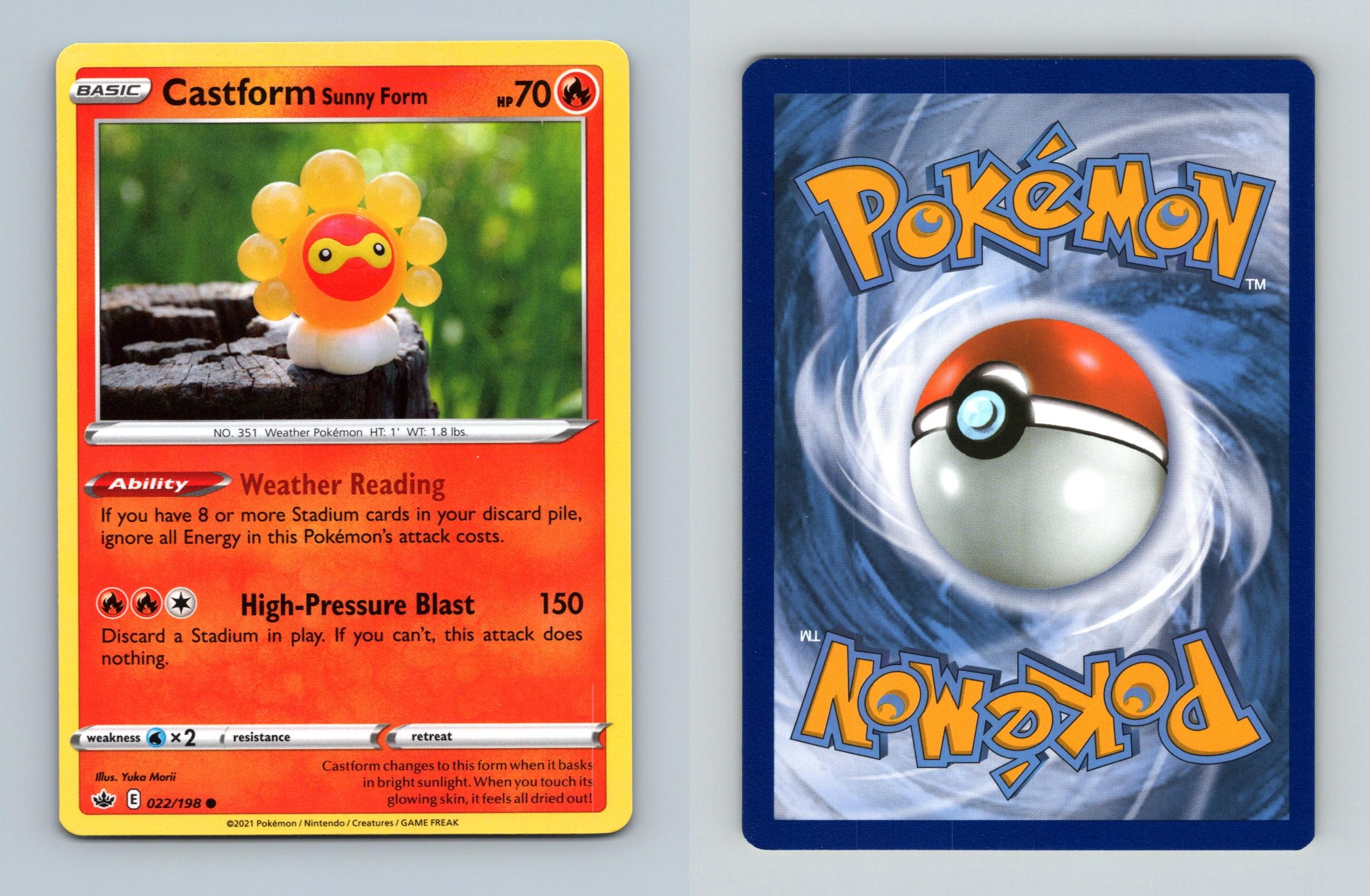 Pokemon Castform Forms