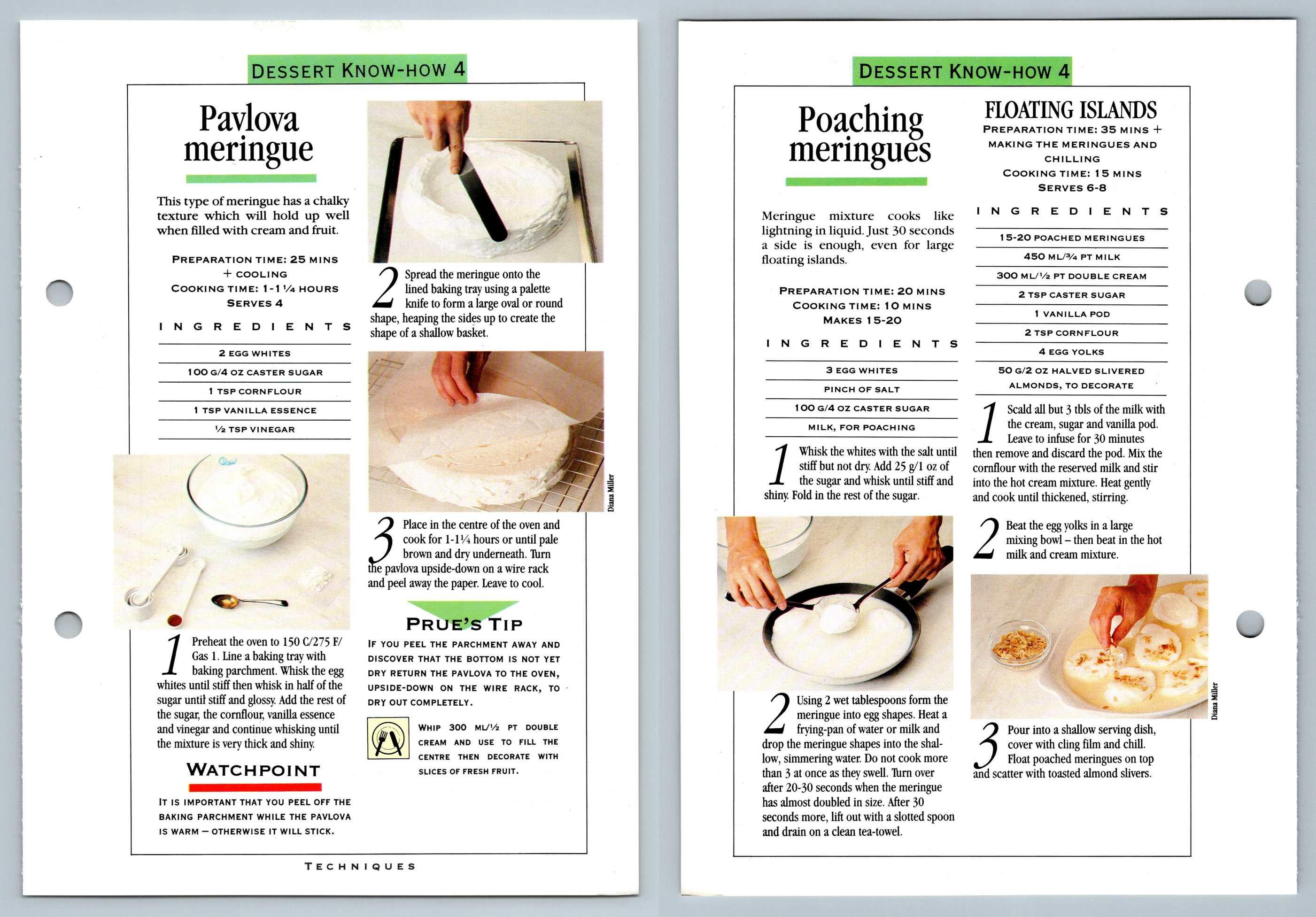 Pavlova Meringue #4 Dessert Prue Leith's Confident Cooking Recipe Page