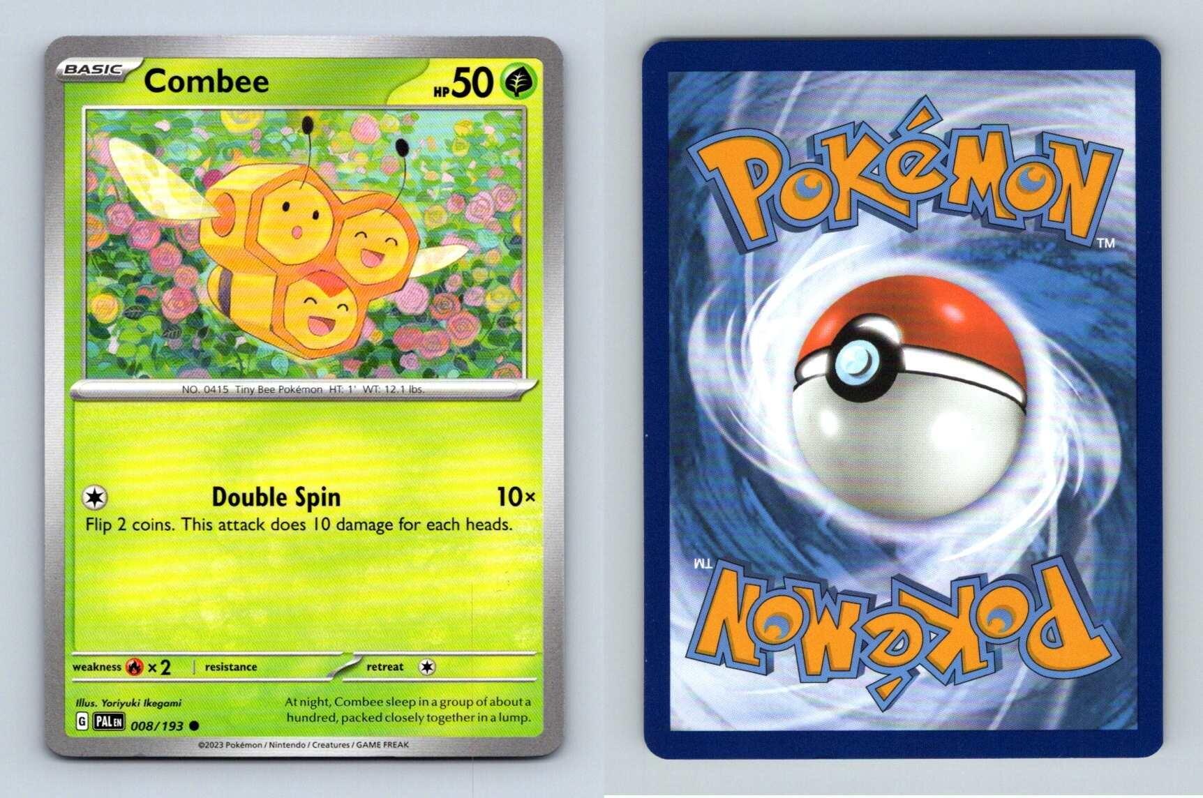 Combee #8 SV Paldea Evolved Common Pokemon 2023 TCG Card