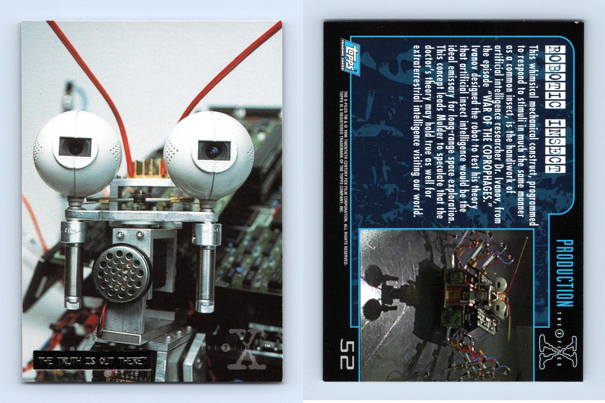 X Files Robot Insects Insectothopter CIA