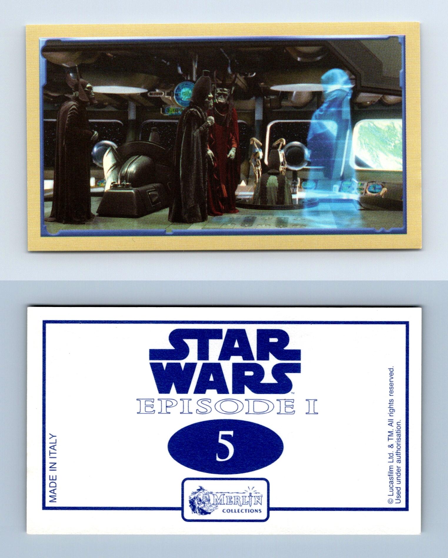 Star Wars Episode 1 #5 Merlin 1999 Sticker