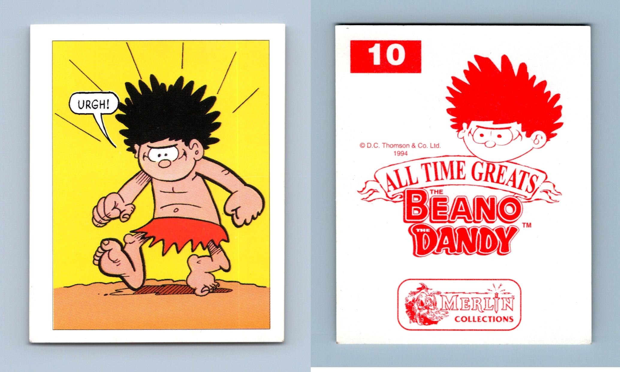 All Time Greats The Beano Dandy #10 Merlin 1994 Sticker