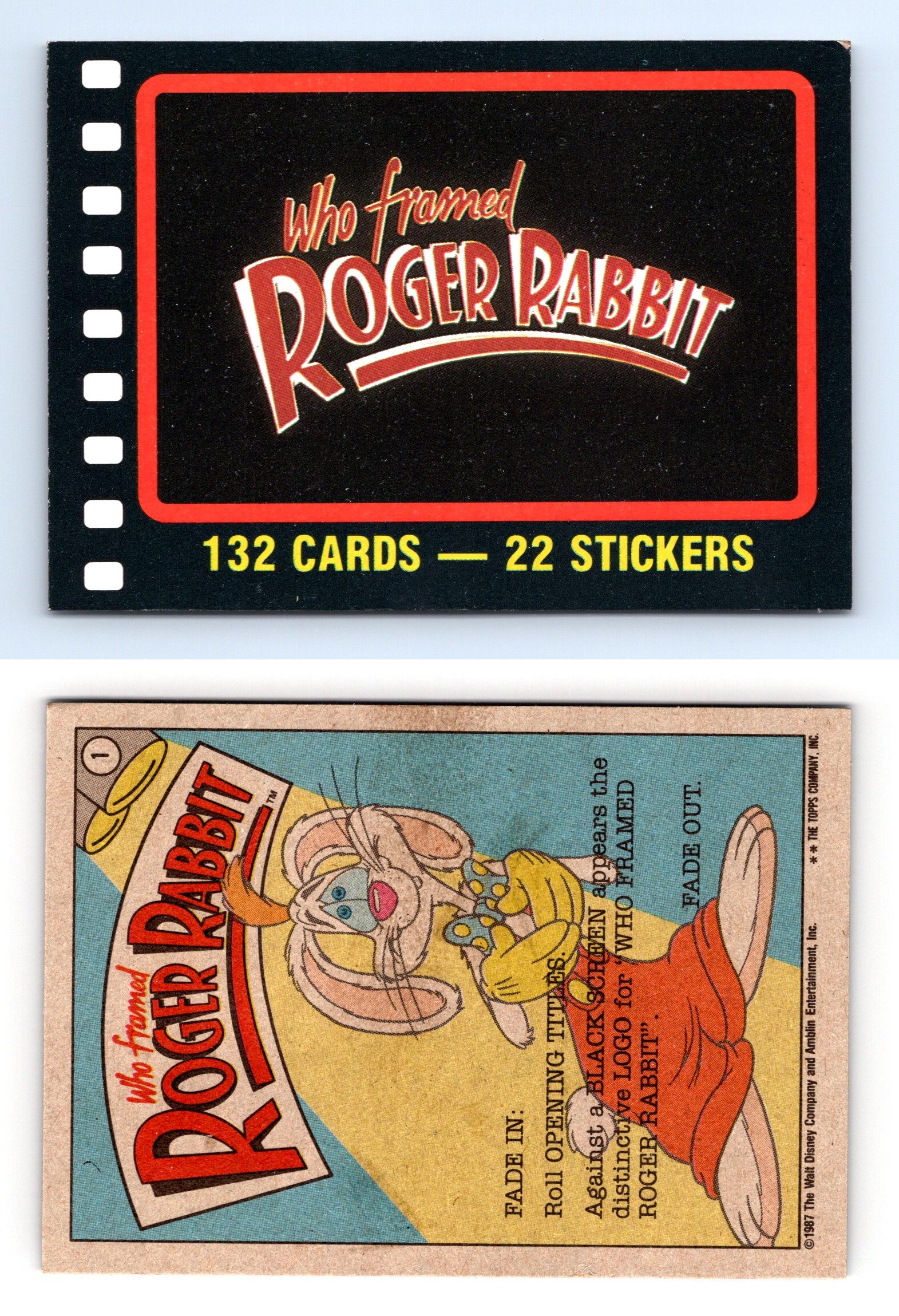 roger rabbit cards