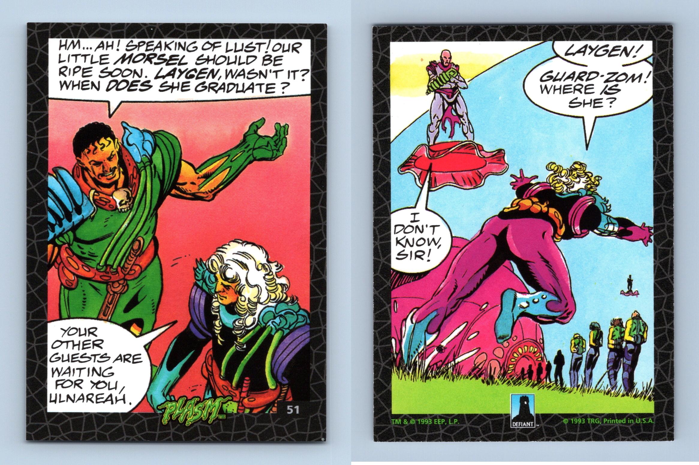 Plasm Zero #51 River Group 1993 Trading Card | eBay