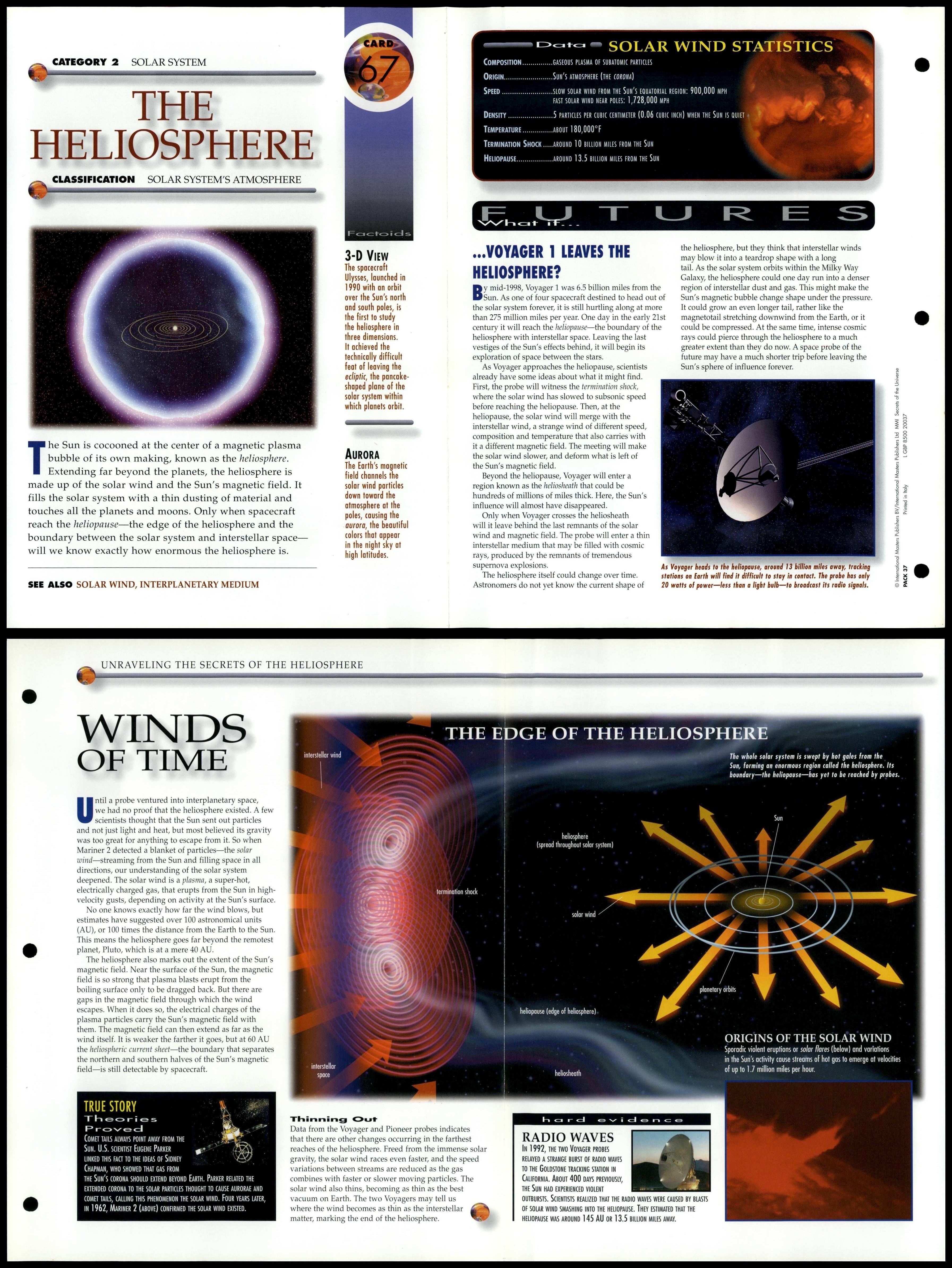 Solar System Tri Fold Poster