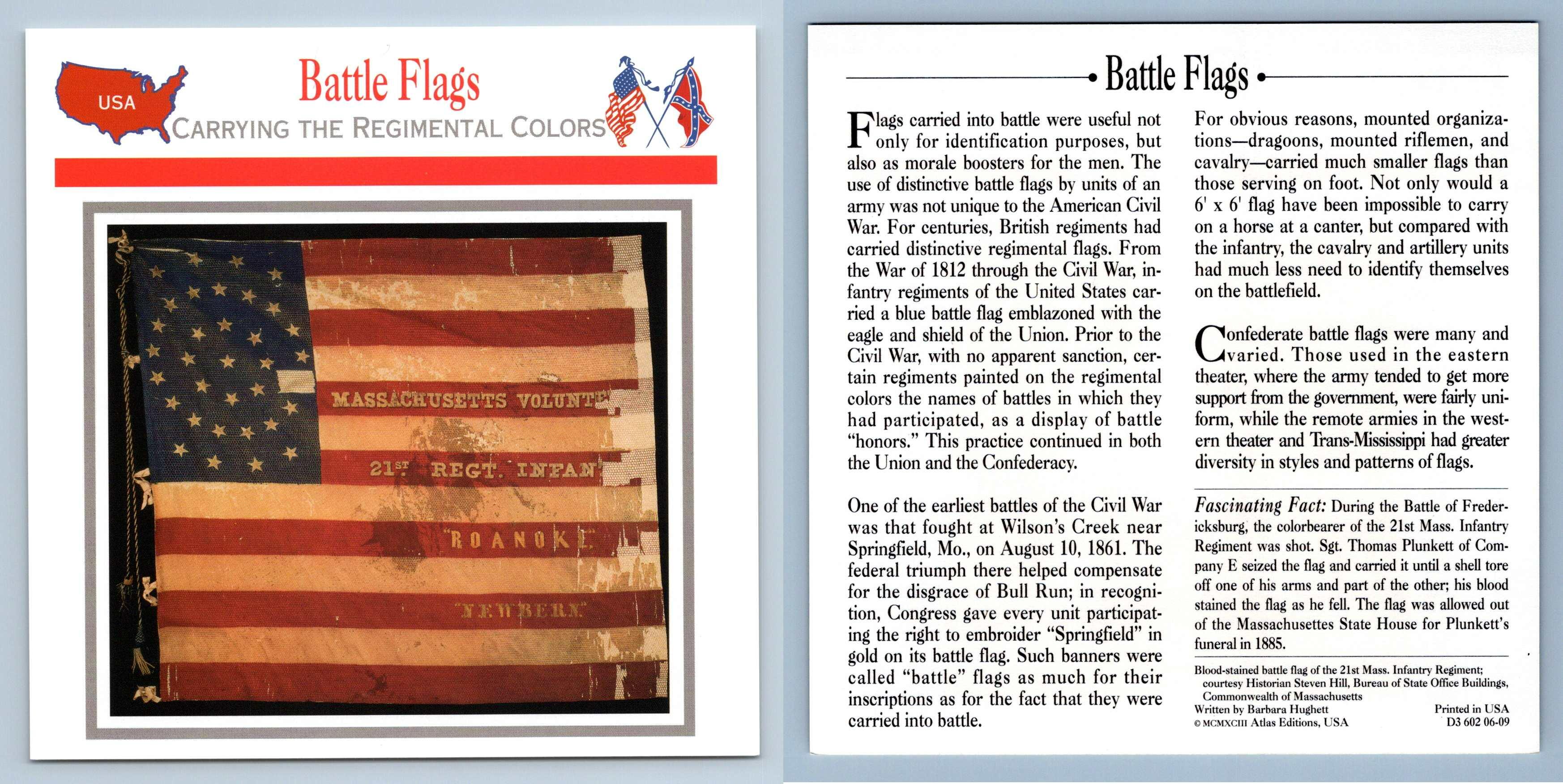Civil War Battle Flags
