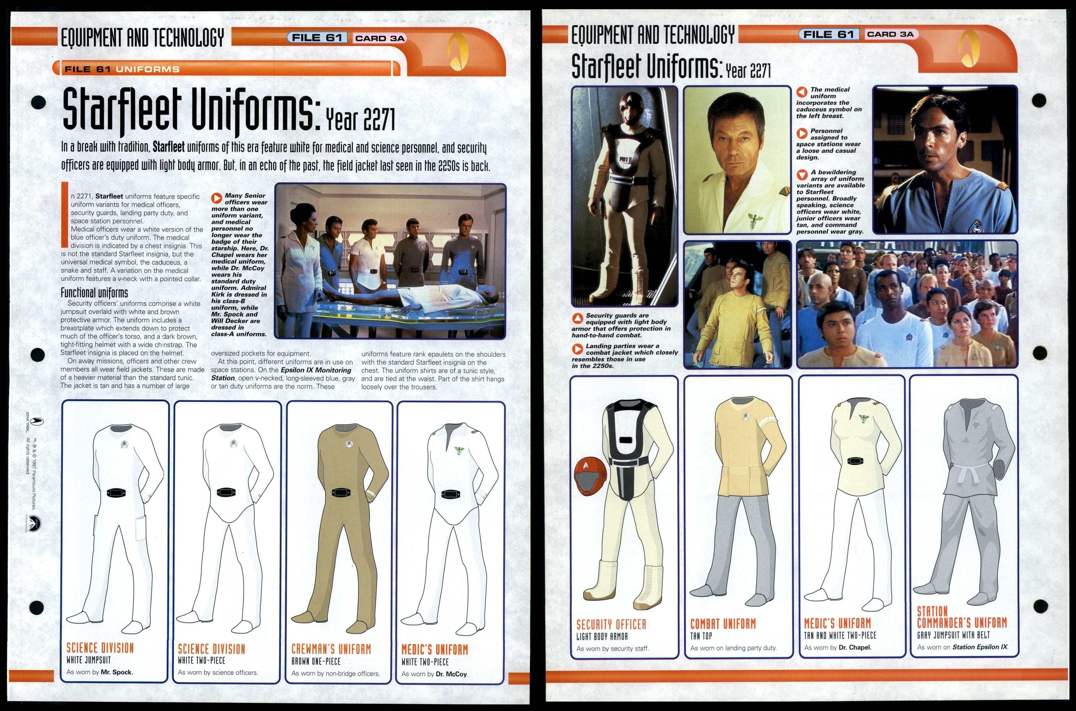Every Star Trek Starfleet Uniform In Chronological Order – IUSJ