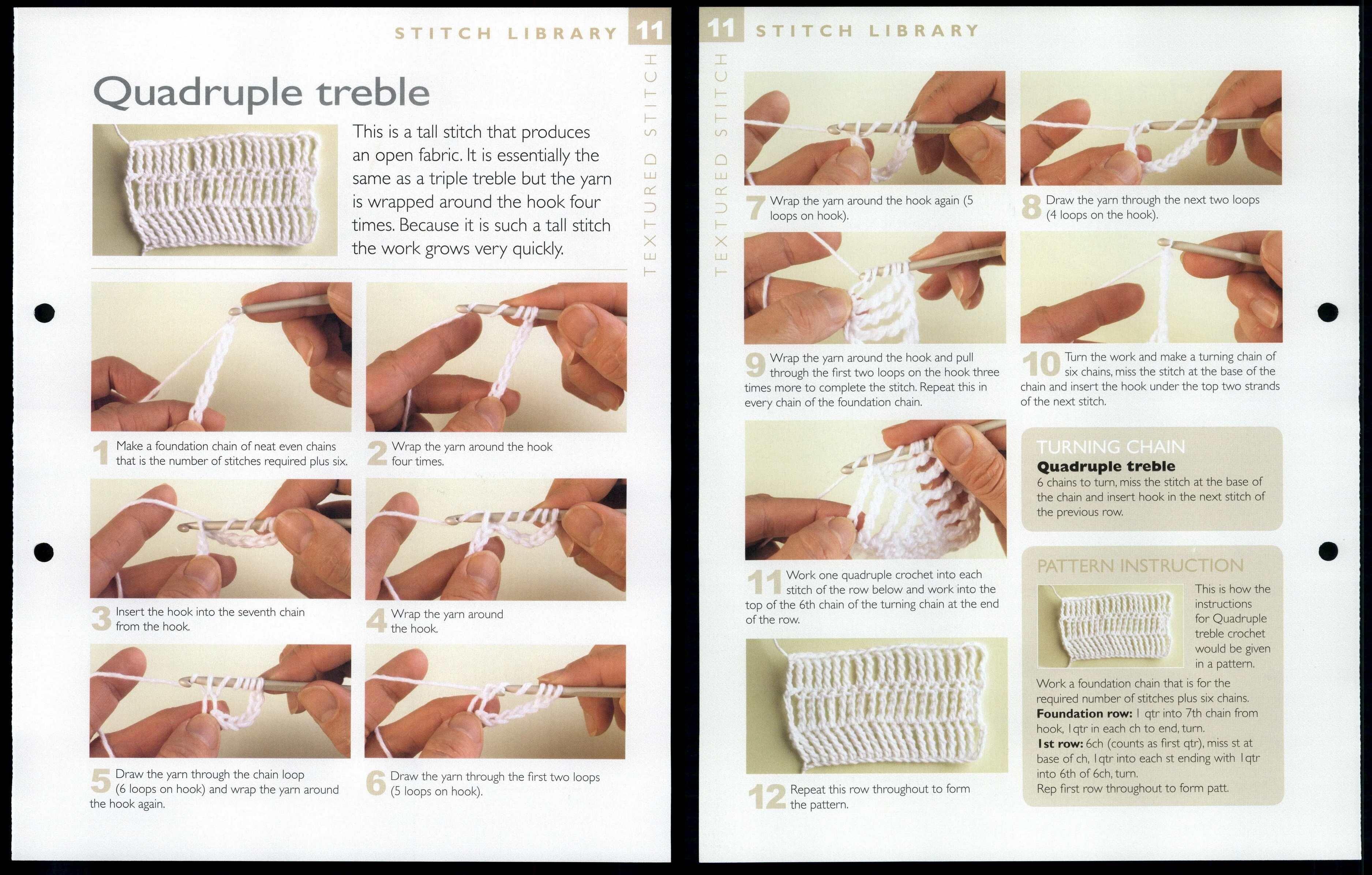 What Is A Quadruple Crochet Stitch at Lori Masters blog