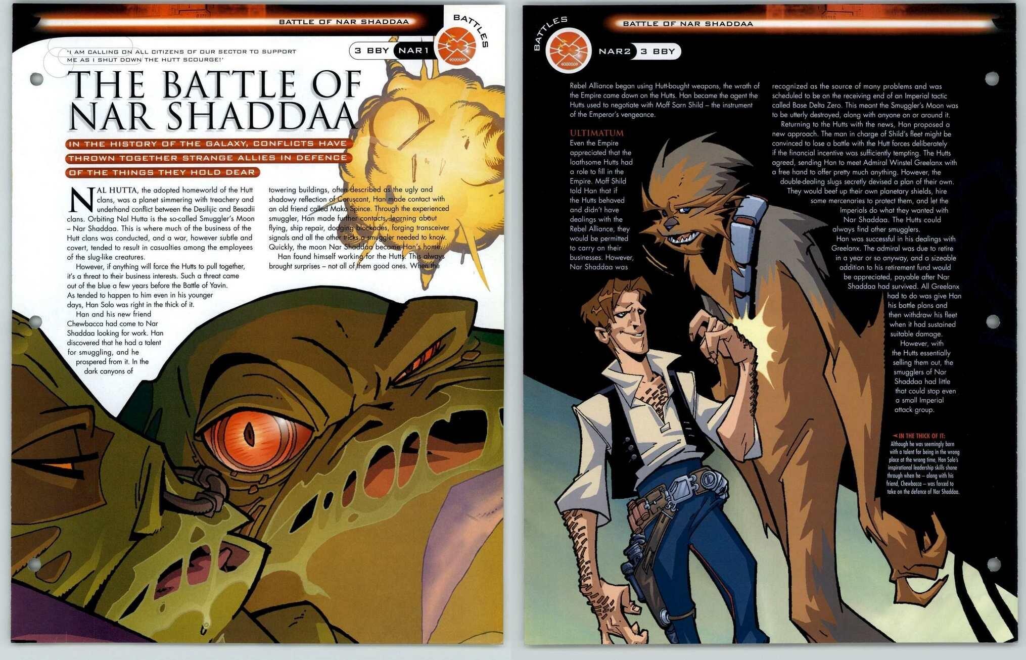 The Battle Of Nar Shaddaa #NAR1-2 - Battles - Star Wars Fact File Page