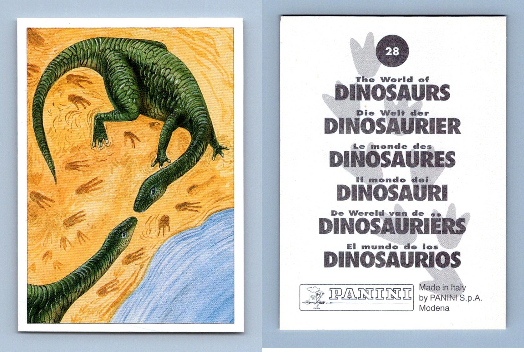 Coloradisaurus #28 The World Of Dinosaurs 1997 Sticker