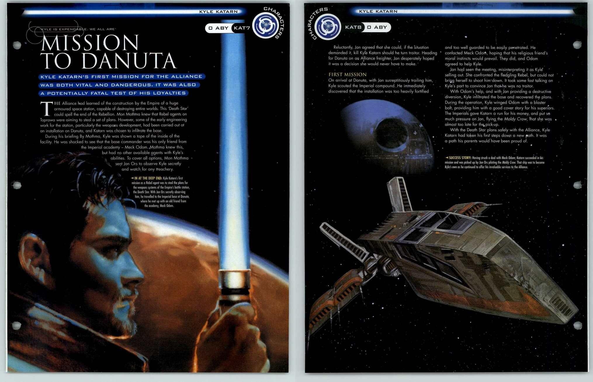 Mission To Danuta #KAT7-8 Kyle Katarn - Characters - Star Wars Fact ...