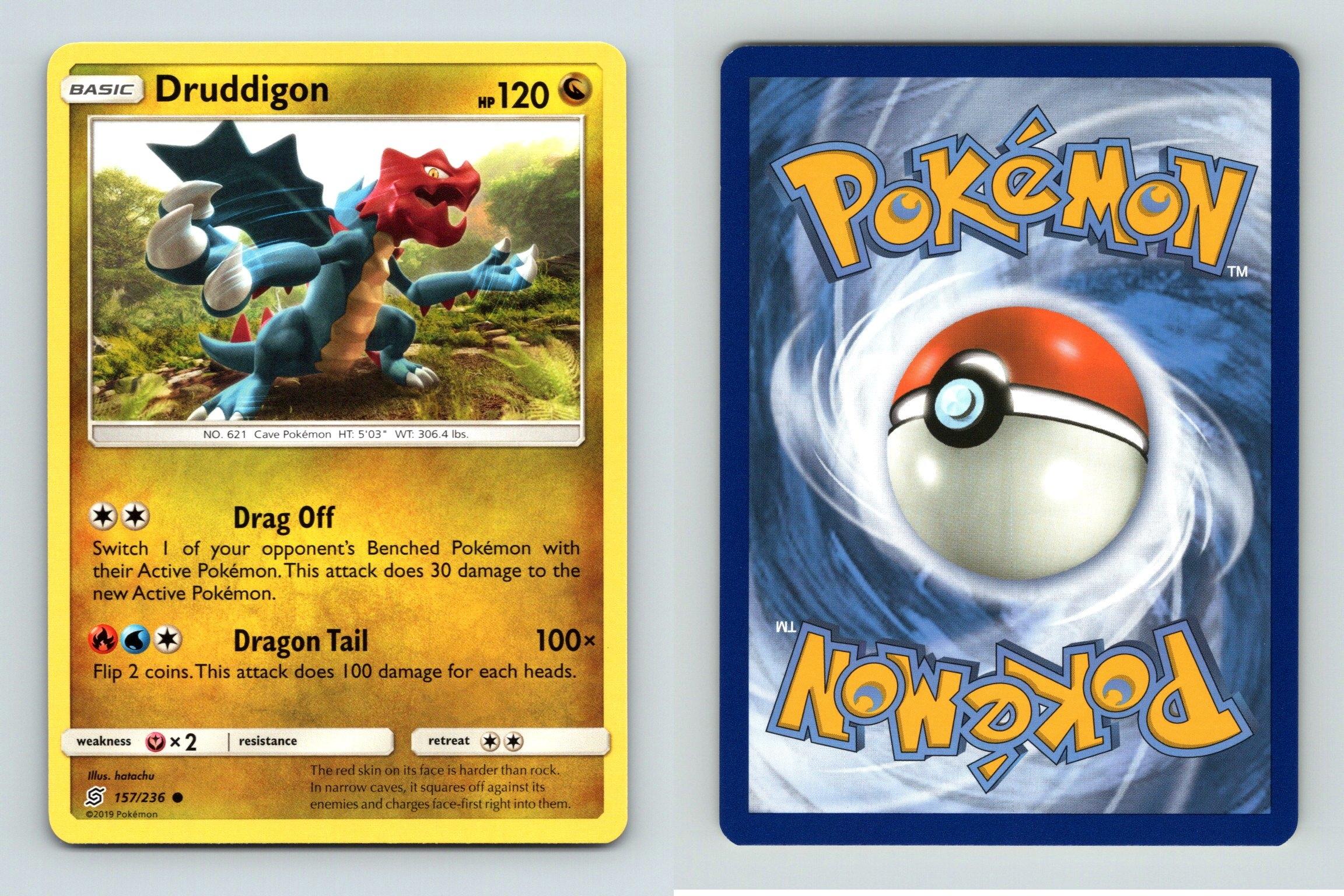 Druddigon Pokemon Card