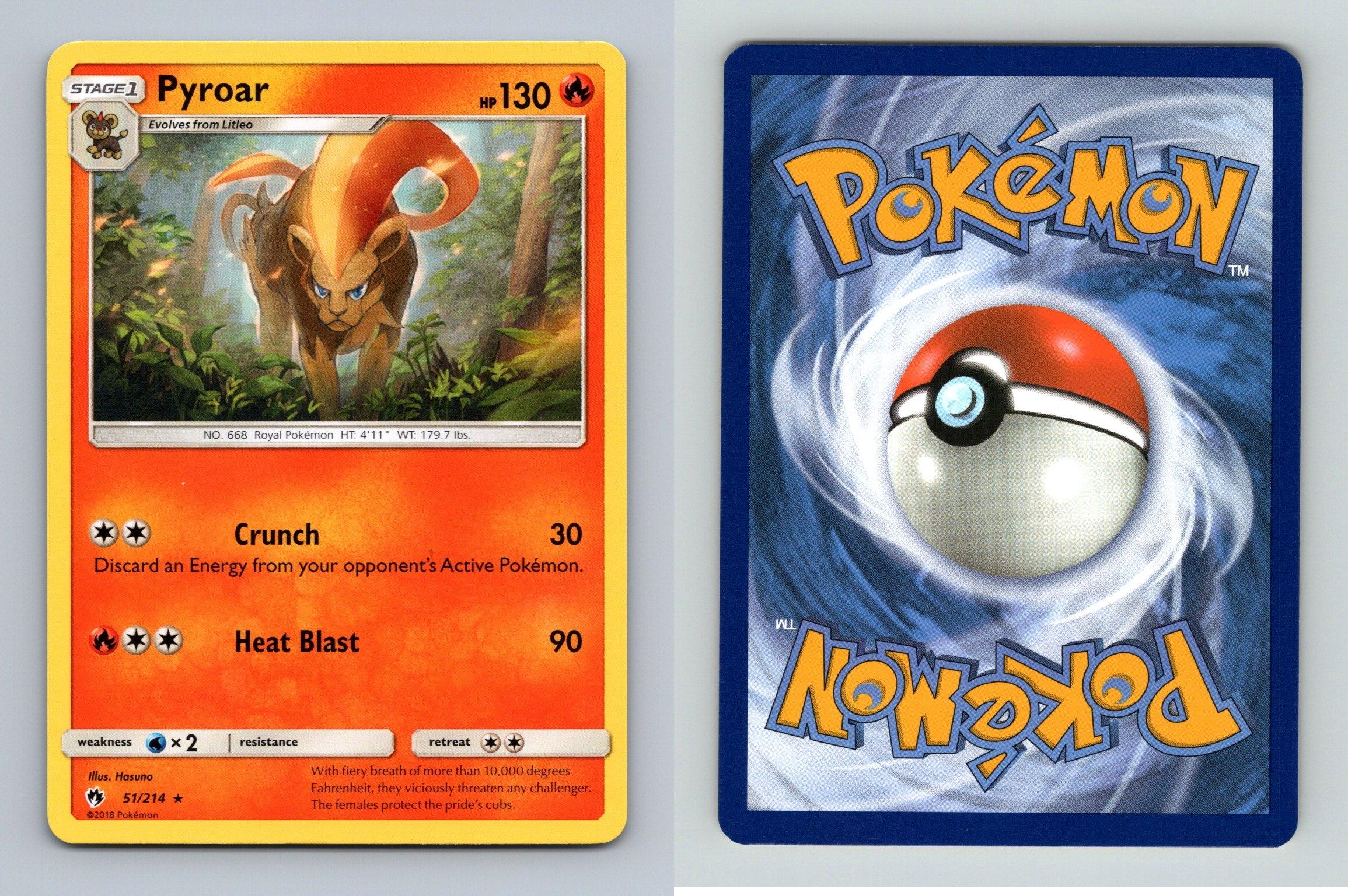 Pyroar Card Female