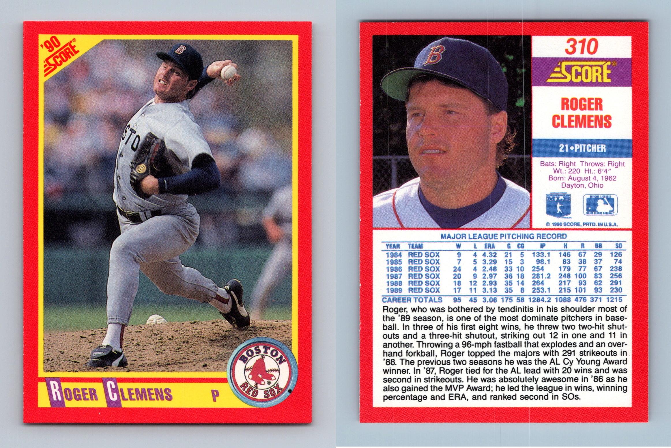 Roger Clemens Red Sox 1984