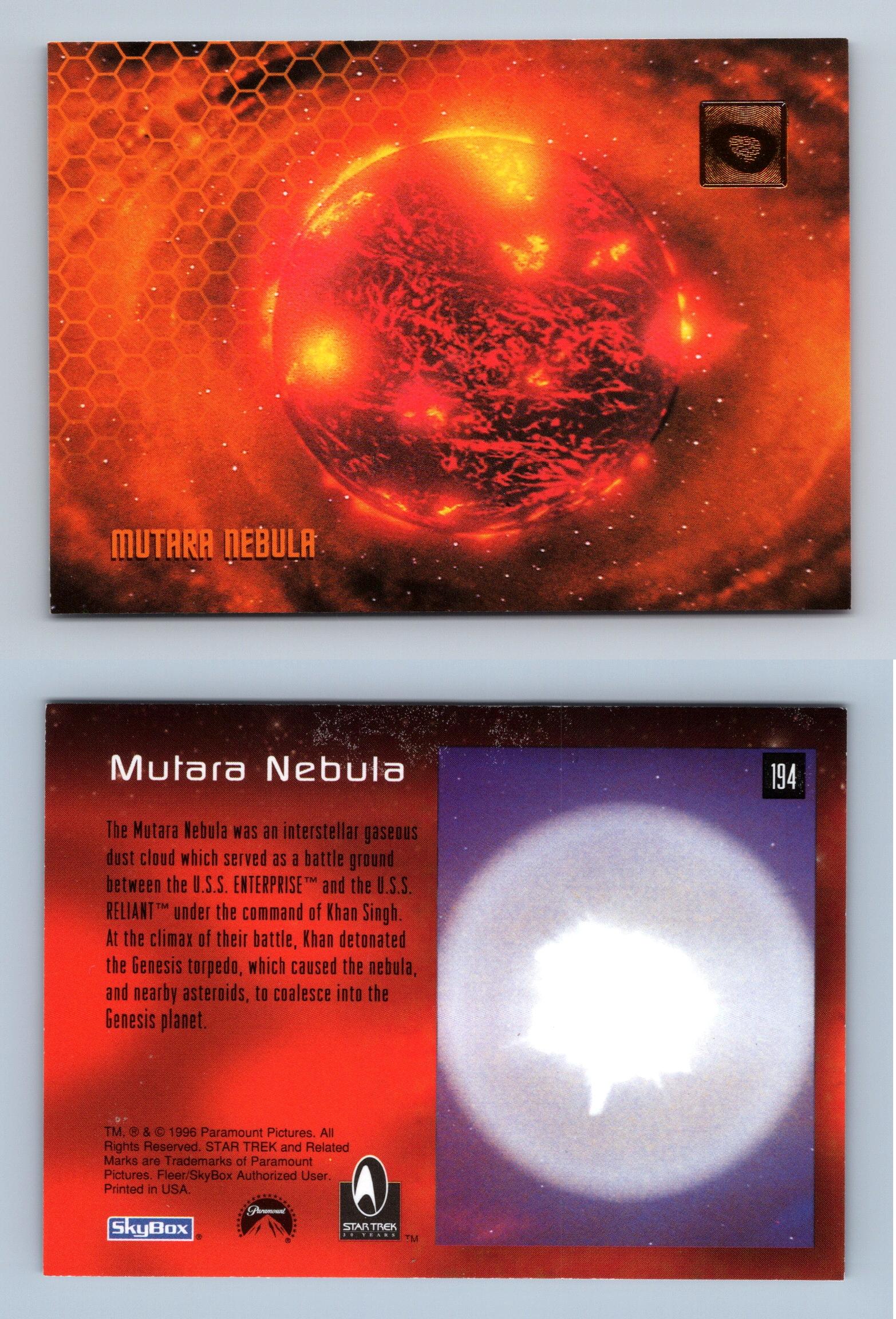 Mutara Nebula #194 Skybox 30 Years Of Star Trek Phase 2 Trading Card